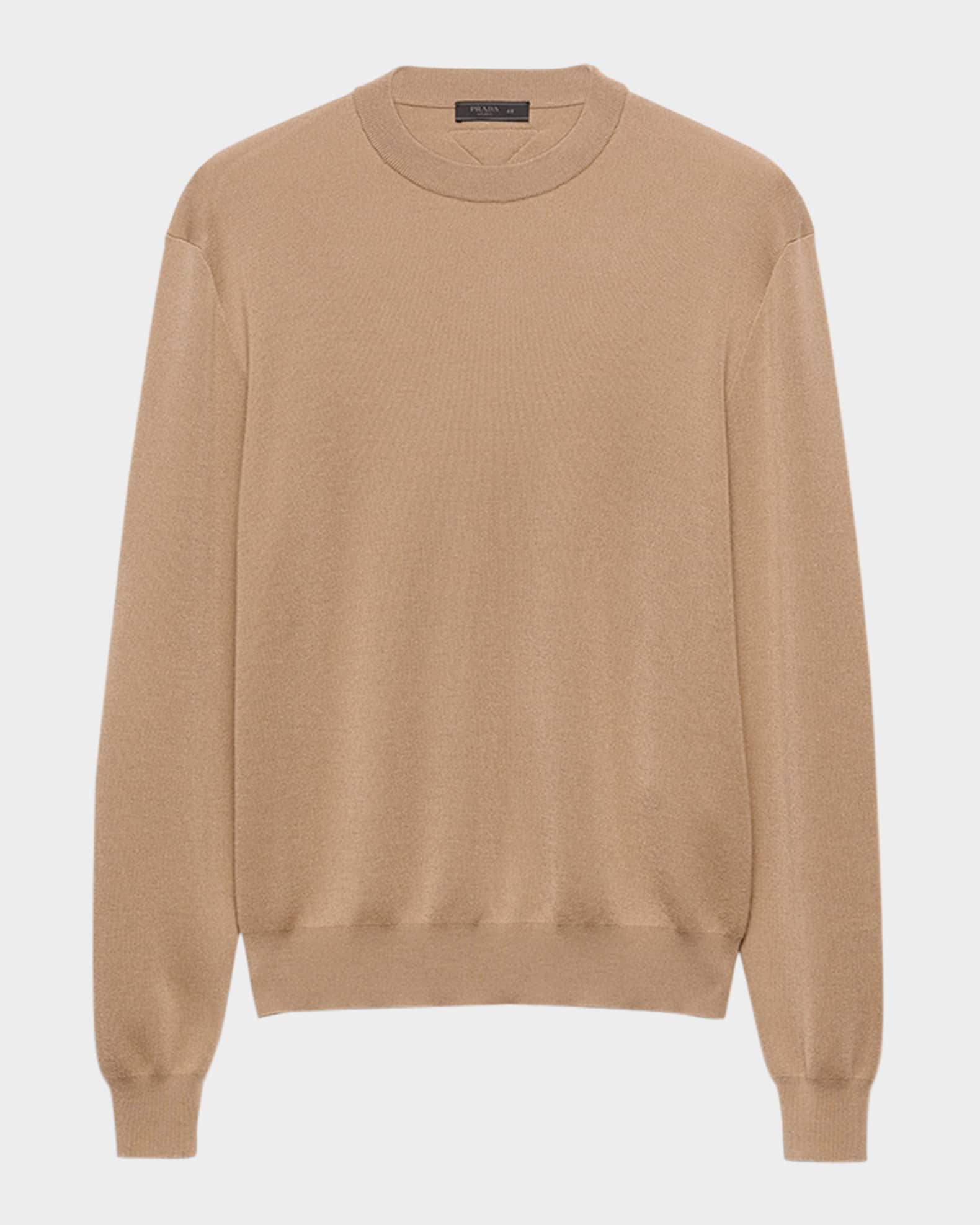 Prada Men's Cashmere Crewneck Sweater | Neiman Marcus