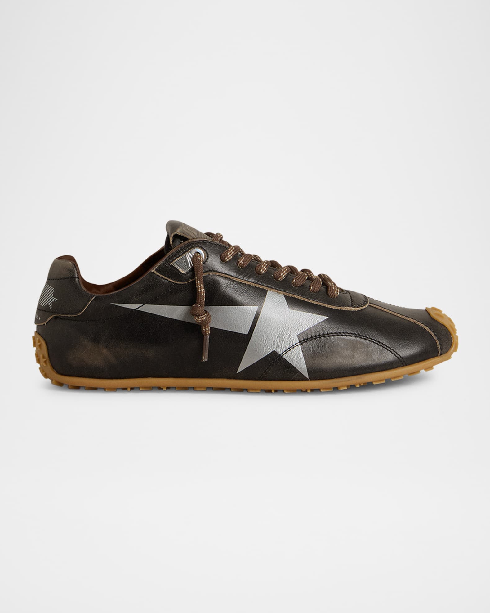 Golden Goose Men's Marathon M70 Leather Sneakers | Neiman Marcus