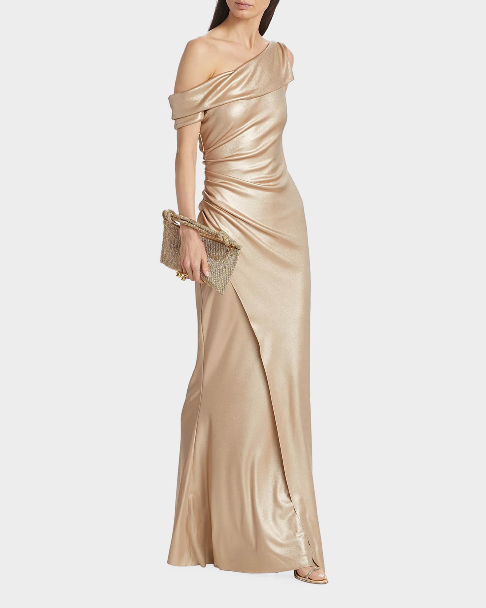 Chiara Boni La Petite Robe Koppany Splendid Draped Gown | Neiman Marcus