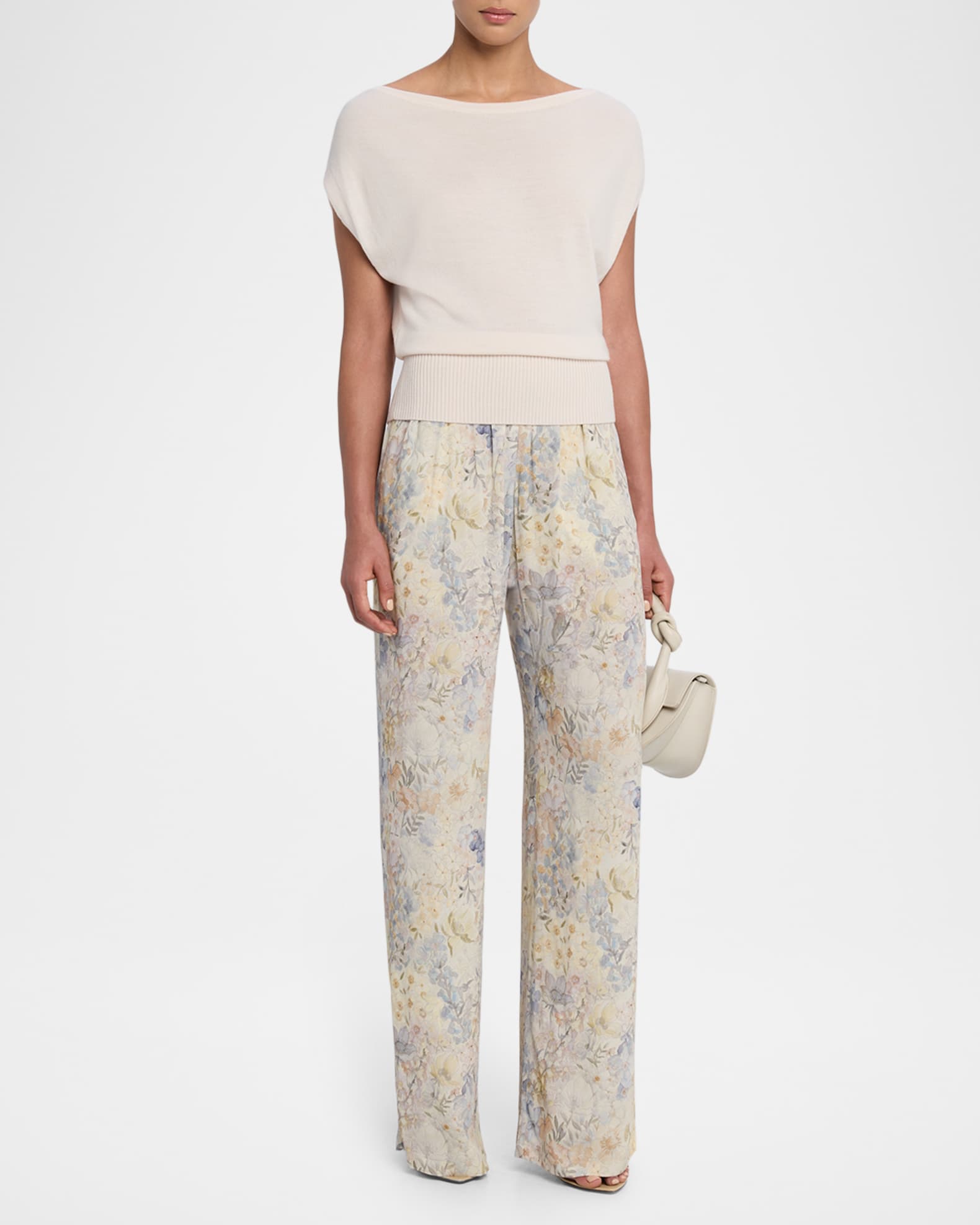 Ramy Brook Chet Wool Sweater | Neiman Marcus