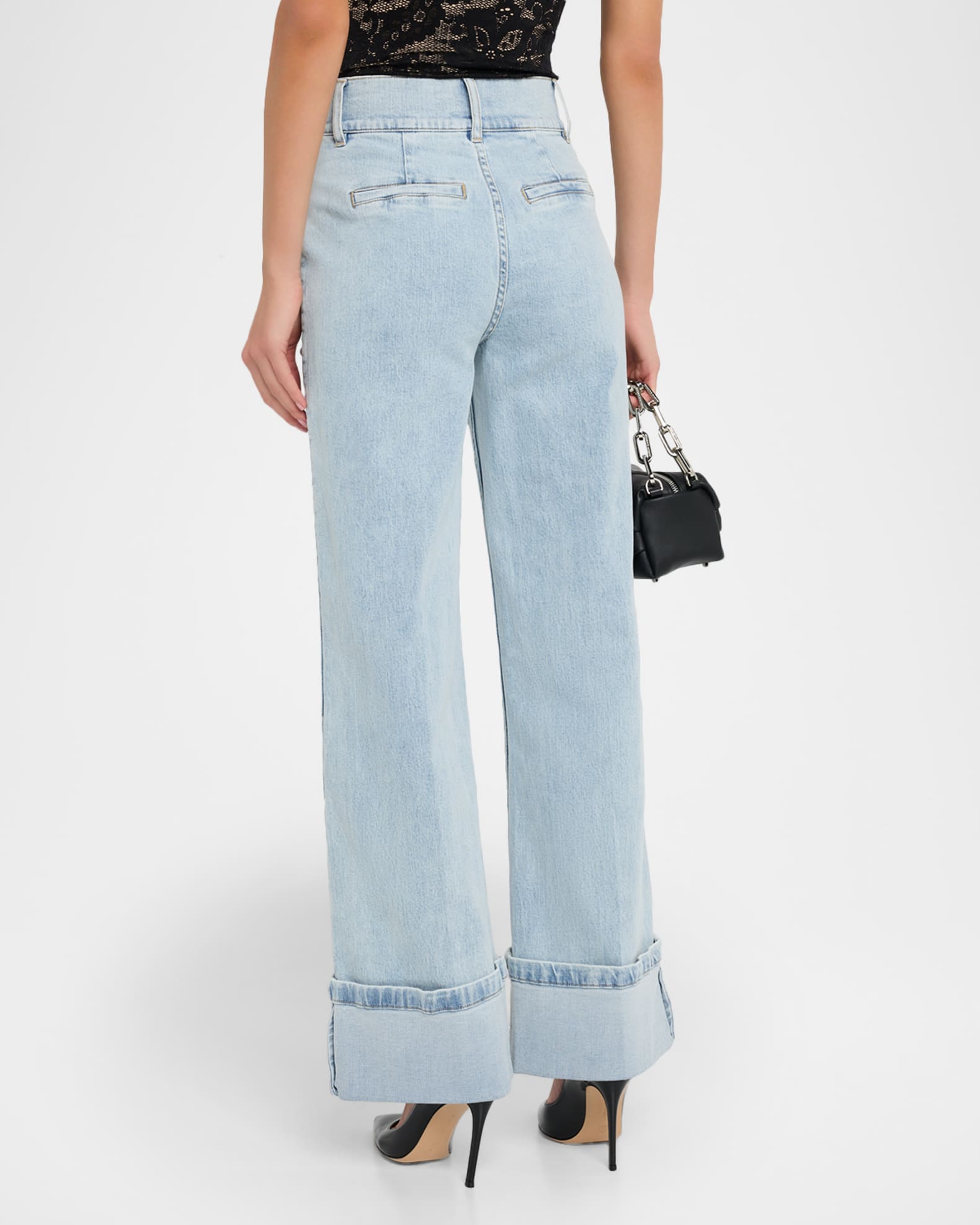 Generation Love Raquel Embellished Wide-Leg Jeans | Neiman Marcus