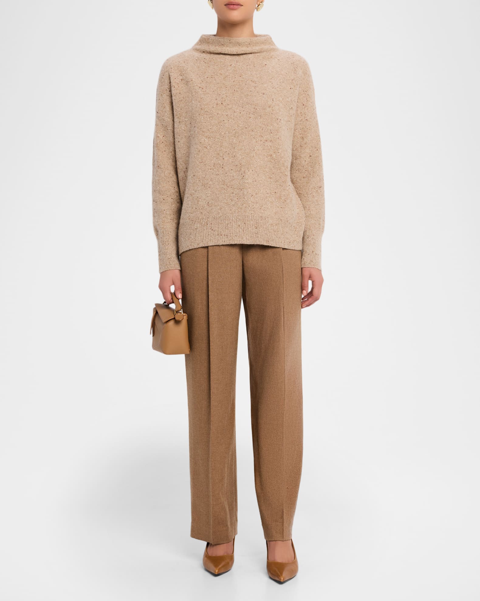 Vince Donegal Cashmere Sweater | Neiman Marcus