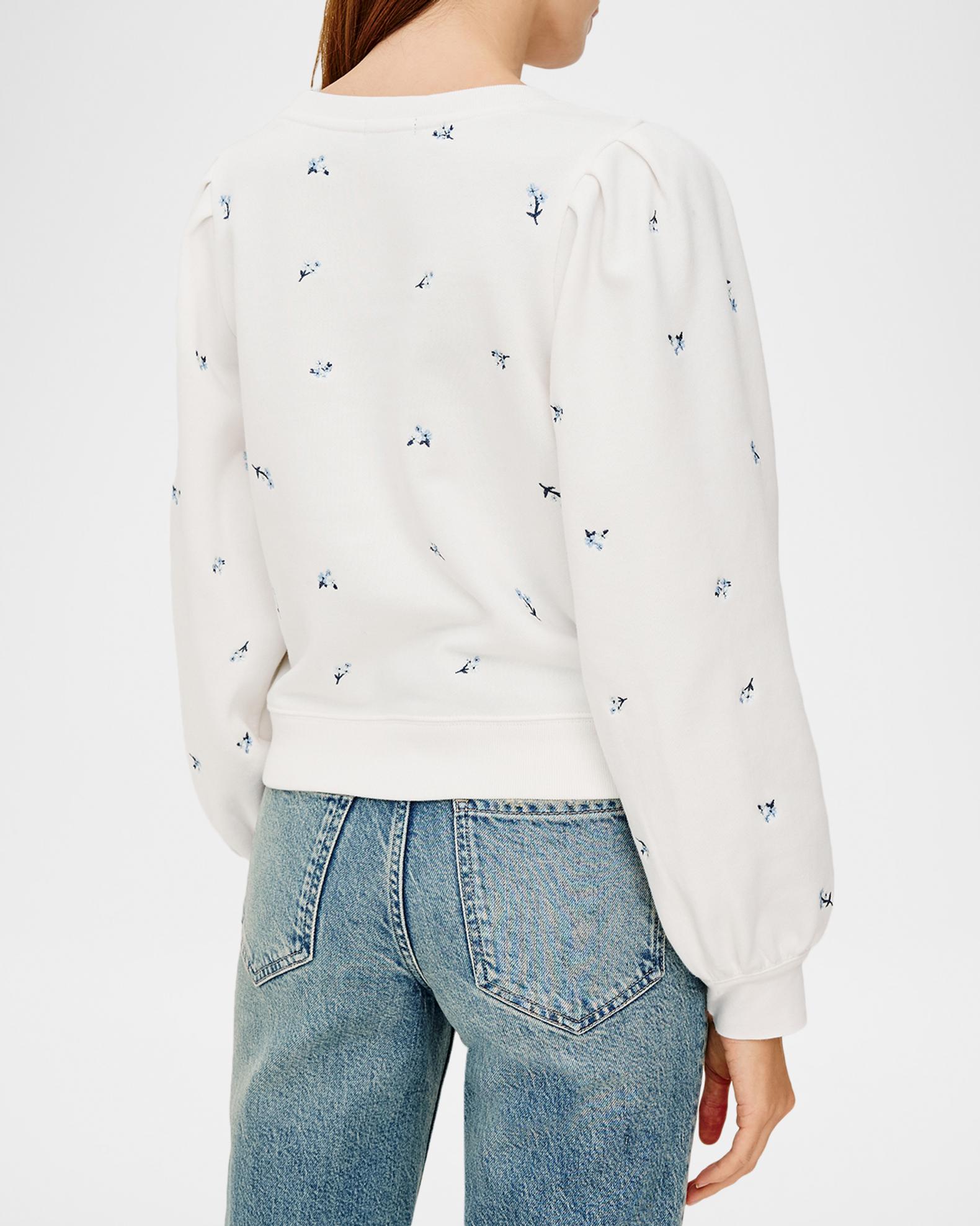 Rails Tiffany Floral Puff-Sleeve Sweatshirt | Neiman Marcus