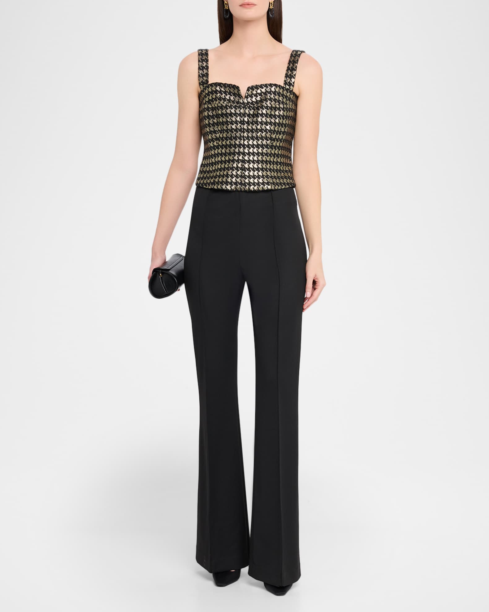Smythe Bustier Top with Detachable Straps | Neiman Marcus