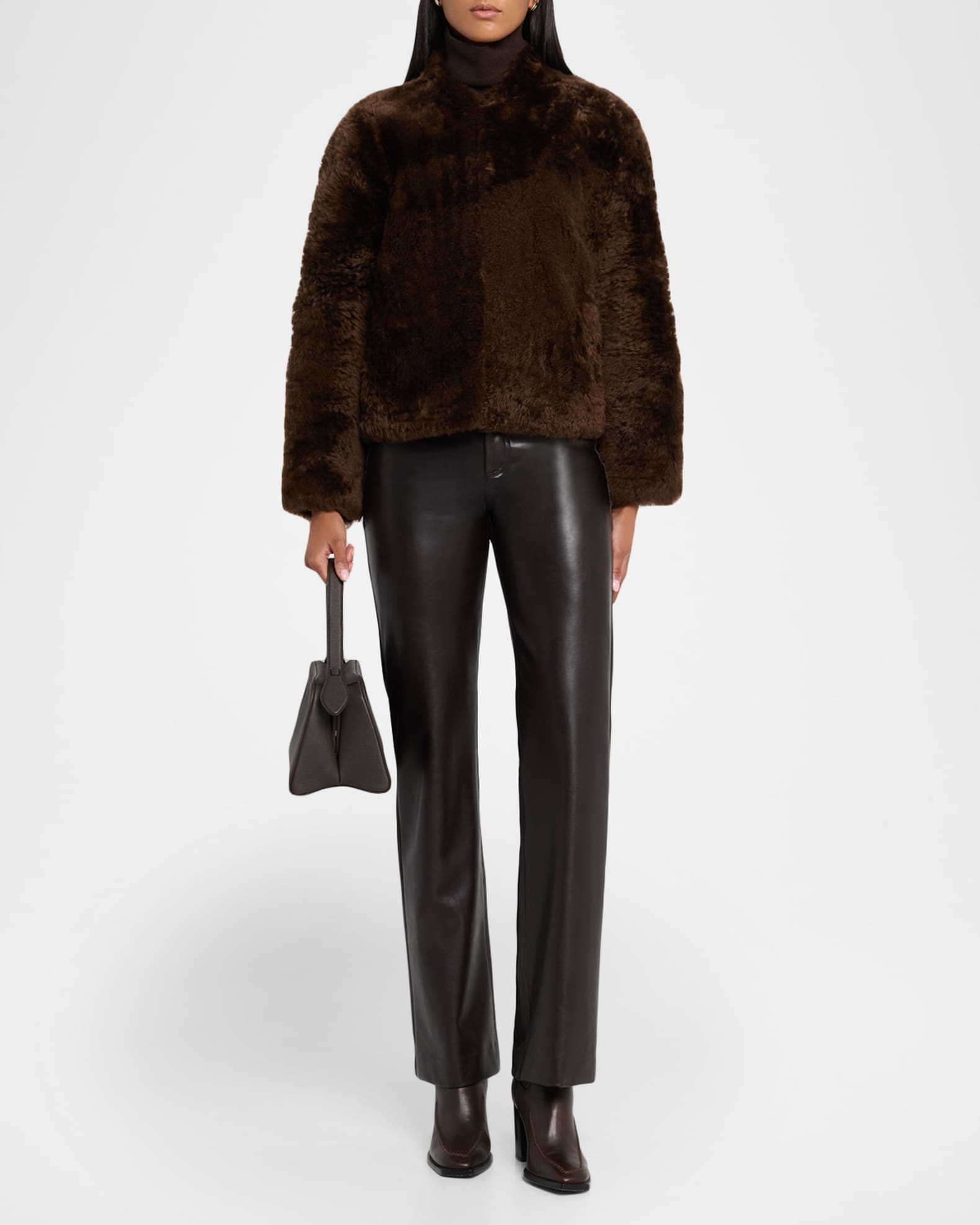 Iro Hayse Teddy Shearling Jacket | Neiman Marcus
