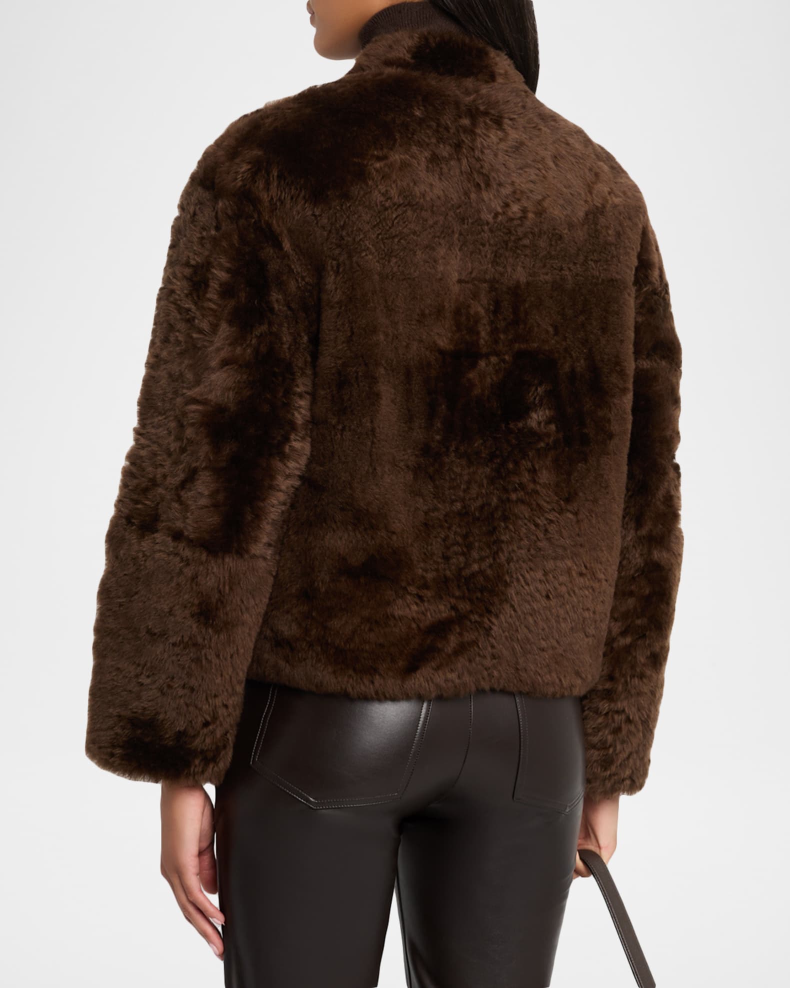 Iro Hayse Teddy Shearling Jacket | Neiman Marcus