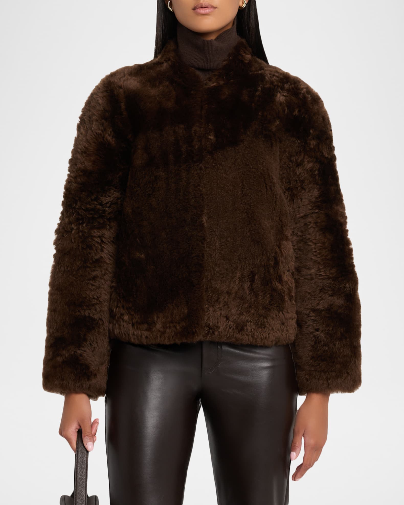 Iro Hayse Teddy Shearling Jacket | Neiman Marcus