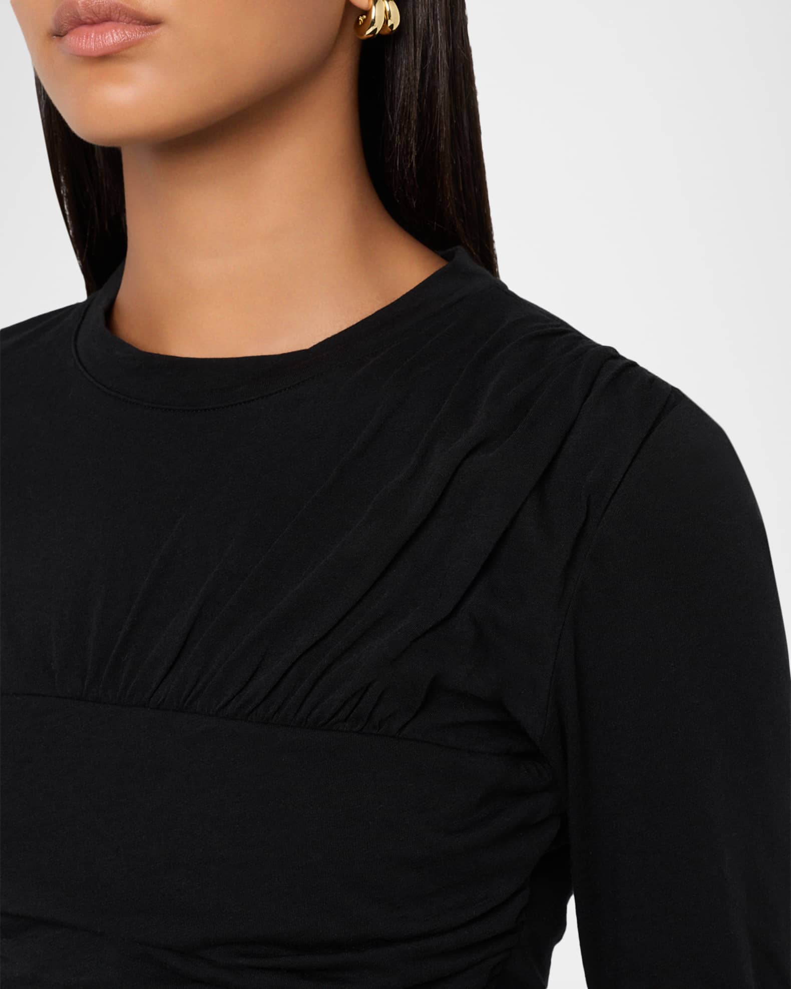 Iro Carole Draped Top | Neiman Marcus