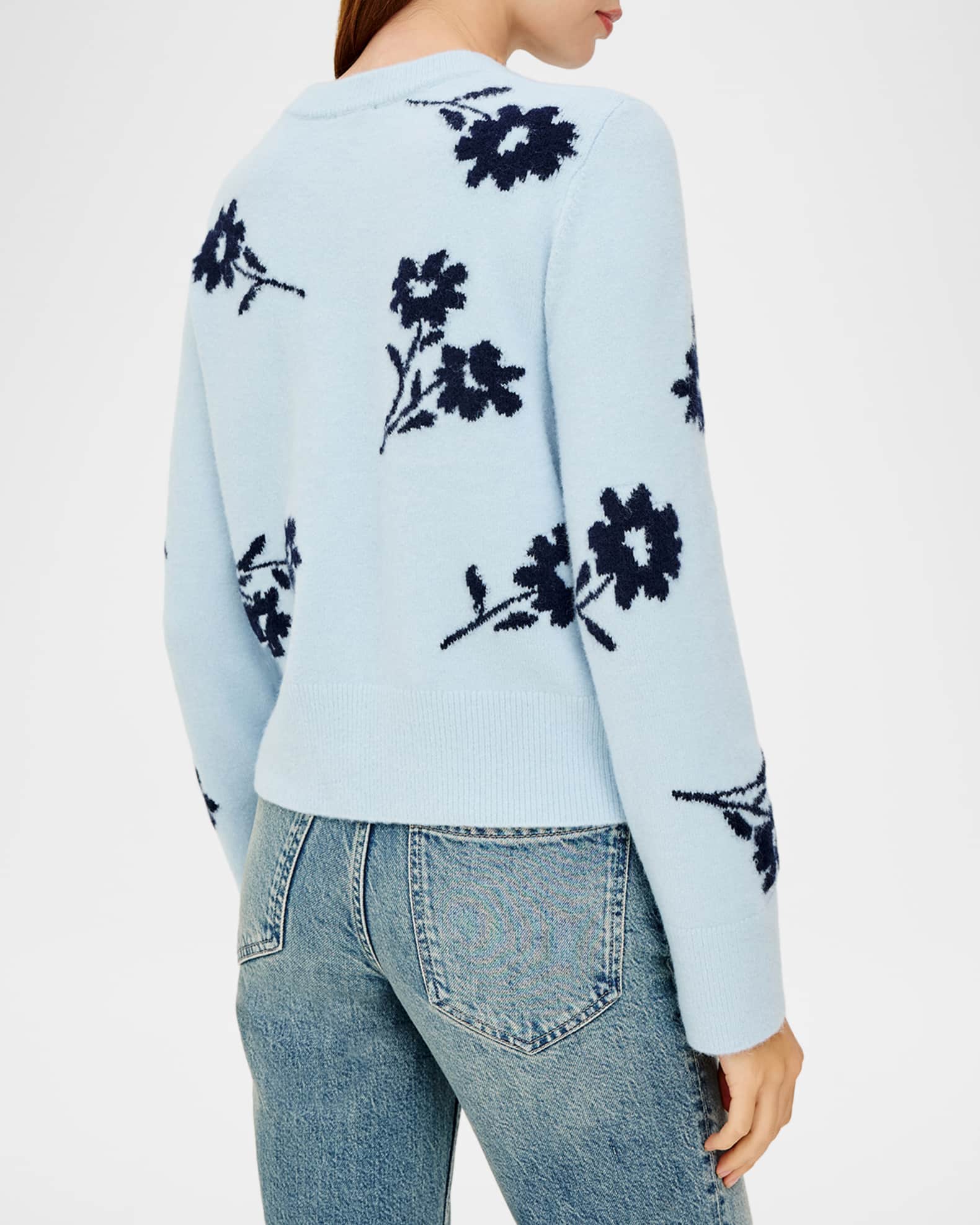 Rails Anise Floral Crewneck Sweater | Neiman Marcus