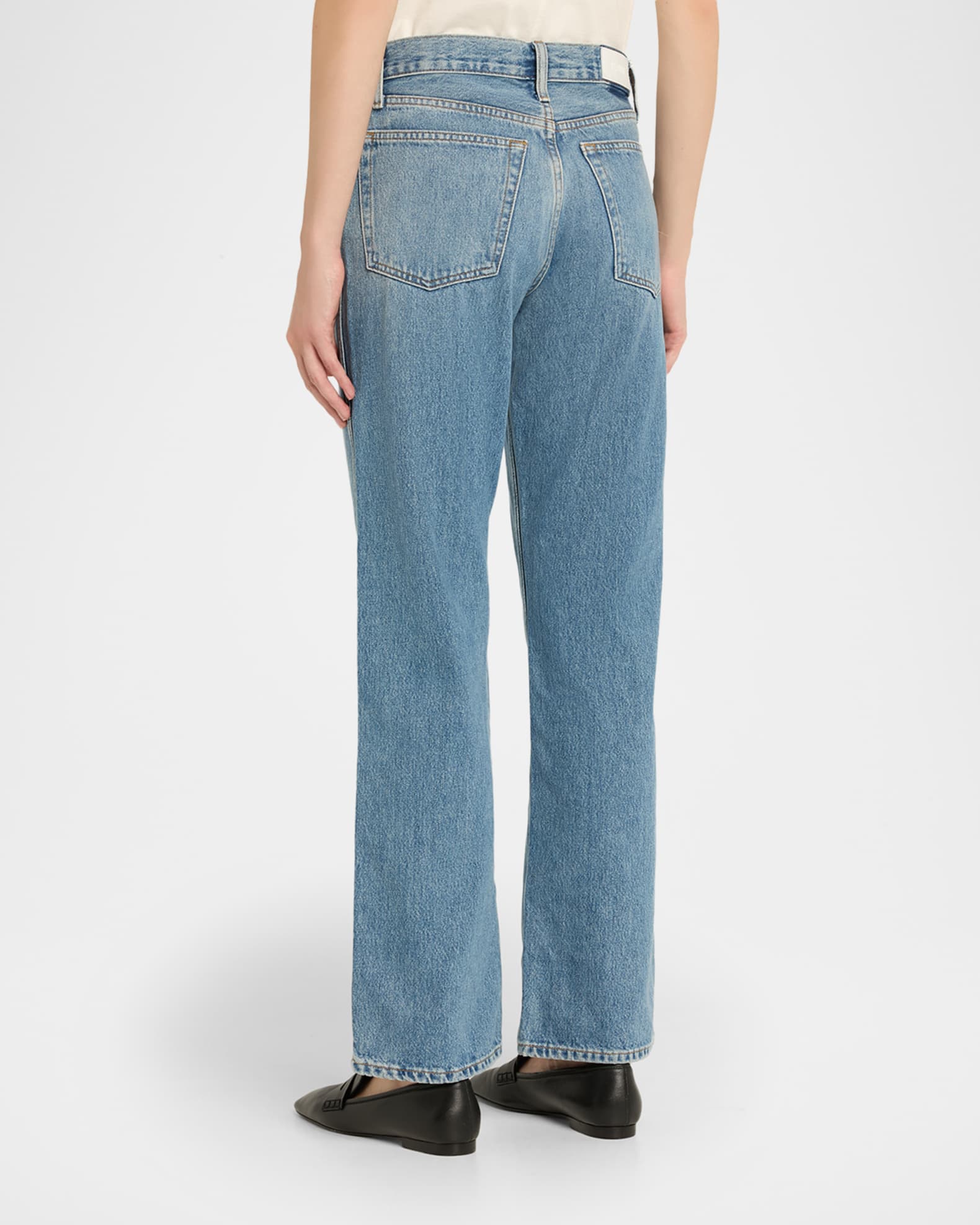 RE/DONE 90s Mid-Rise Loose Jeans | Neiman Marcus