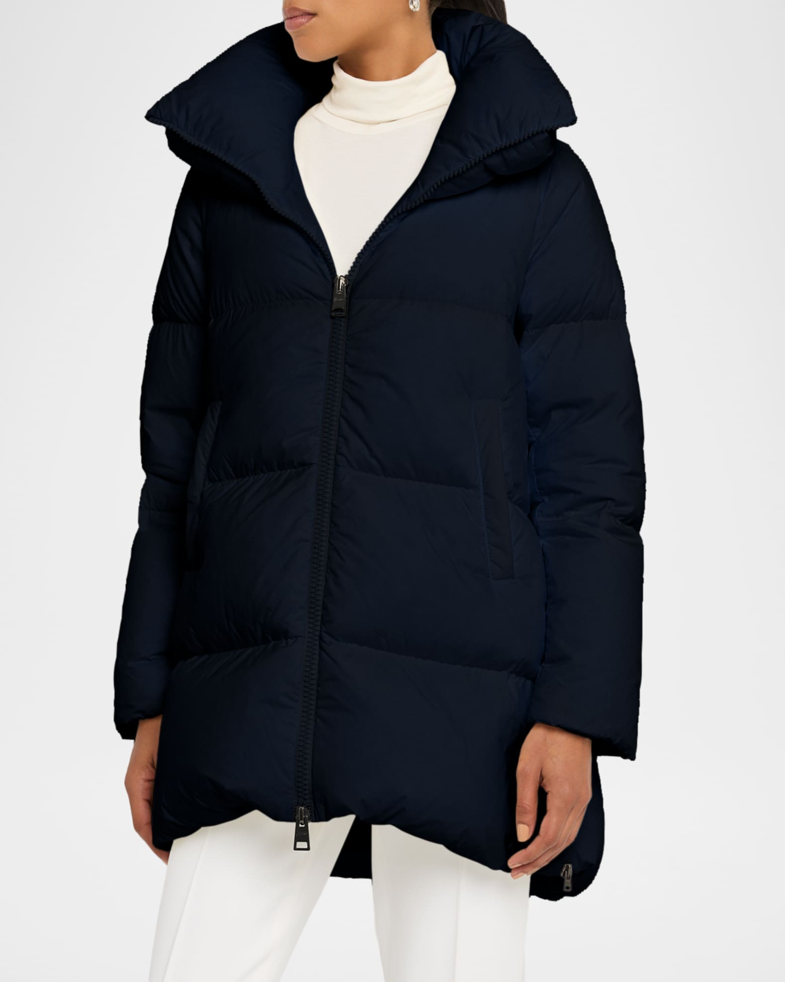 Herno Mid-Length Down Puffer Jacket | Neiman Marcus