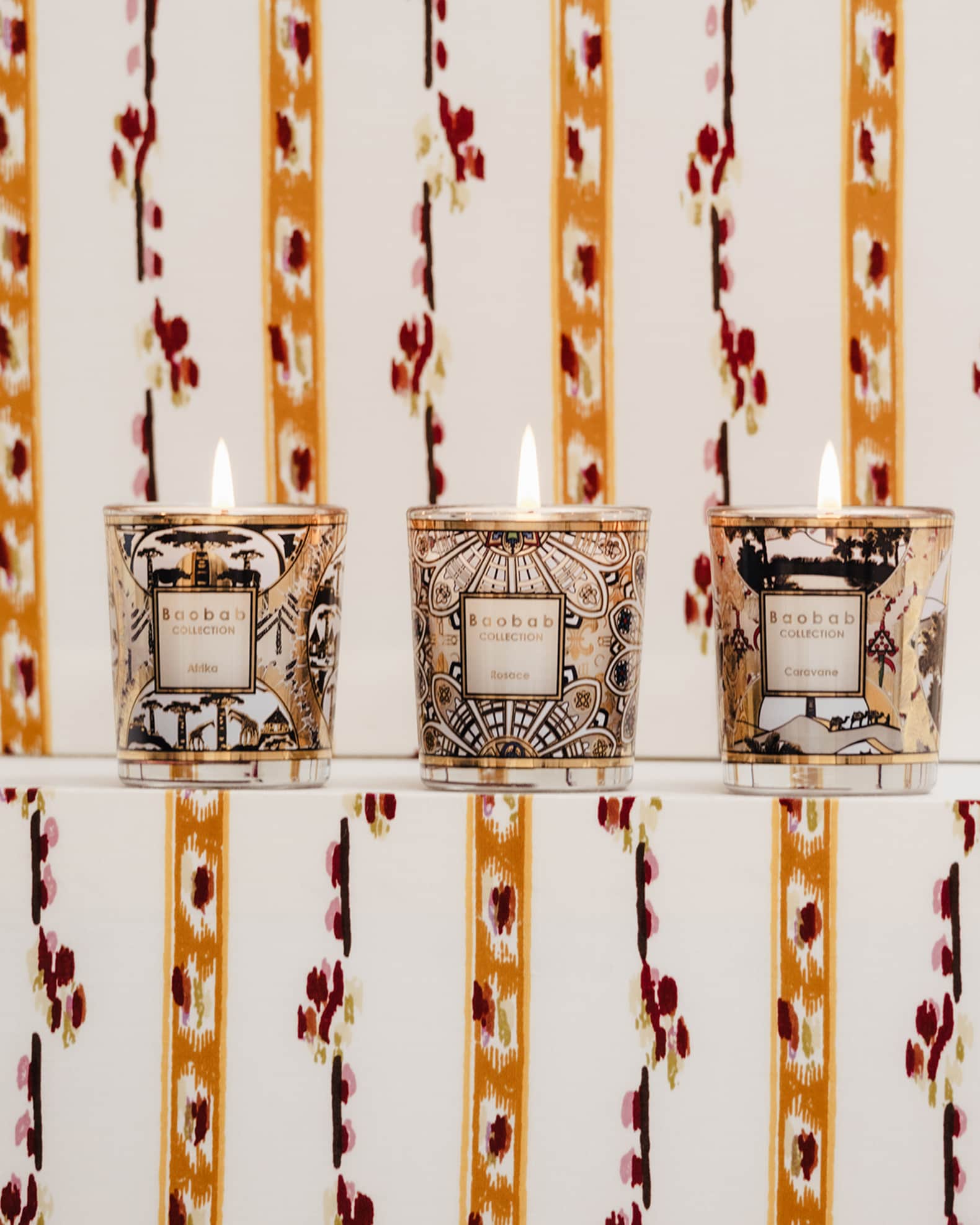 Baobab Collection Travel Candles Trio, 3 x 2 oz. | Neiman Marcus