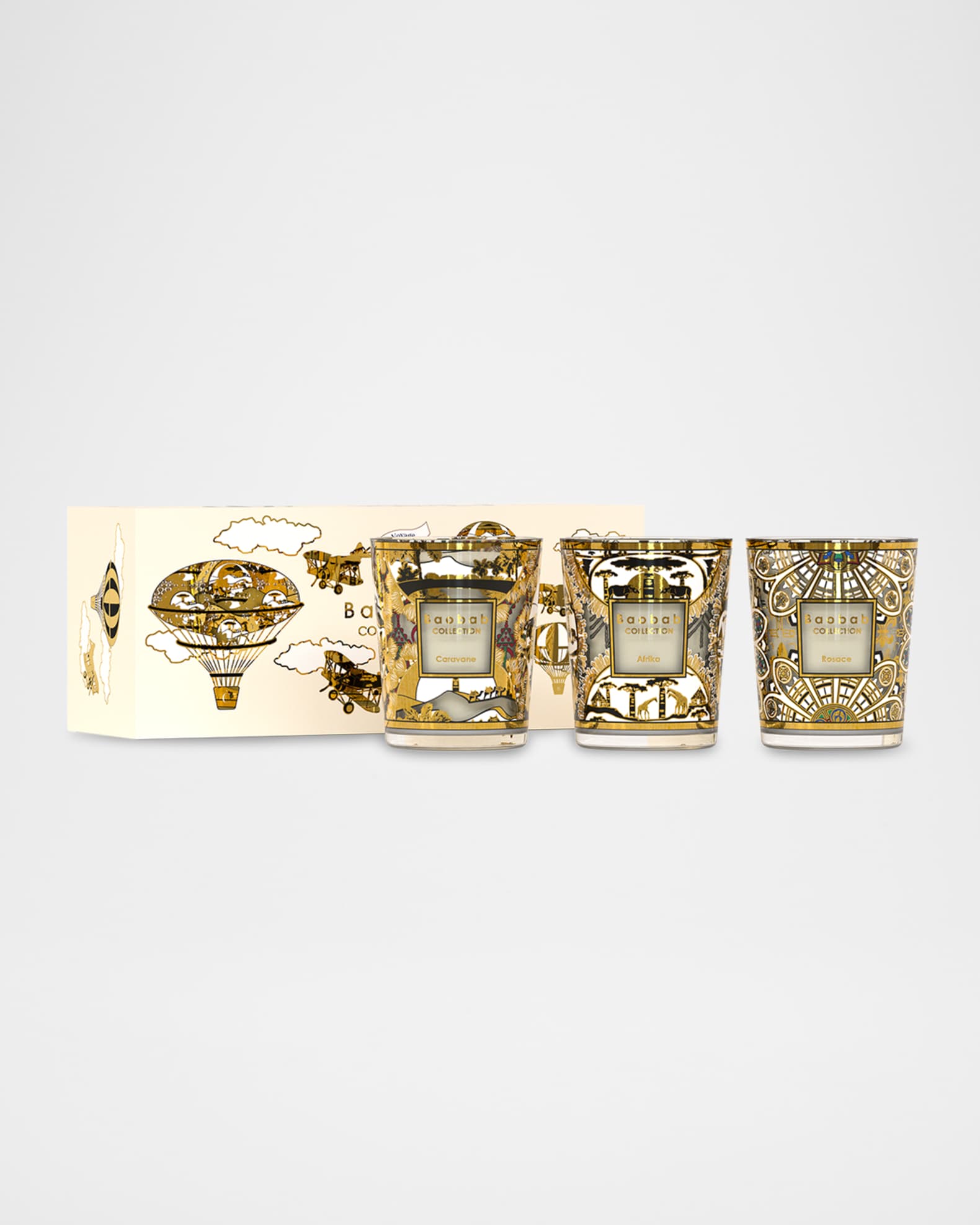 Baobab Collection Travel Candles Trio, 3 x 2 oz. | Neiman Marcus