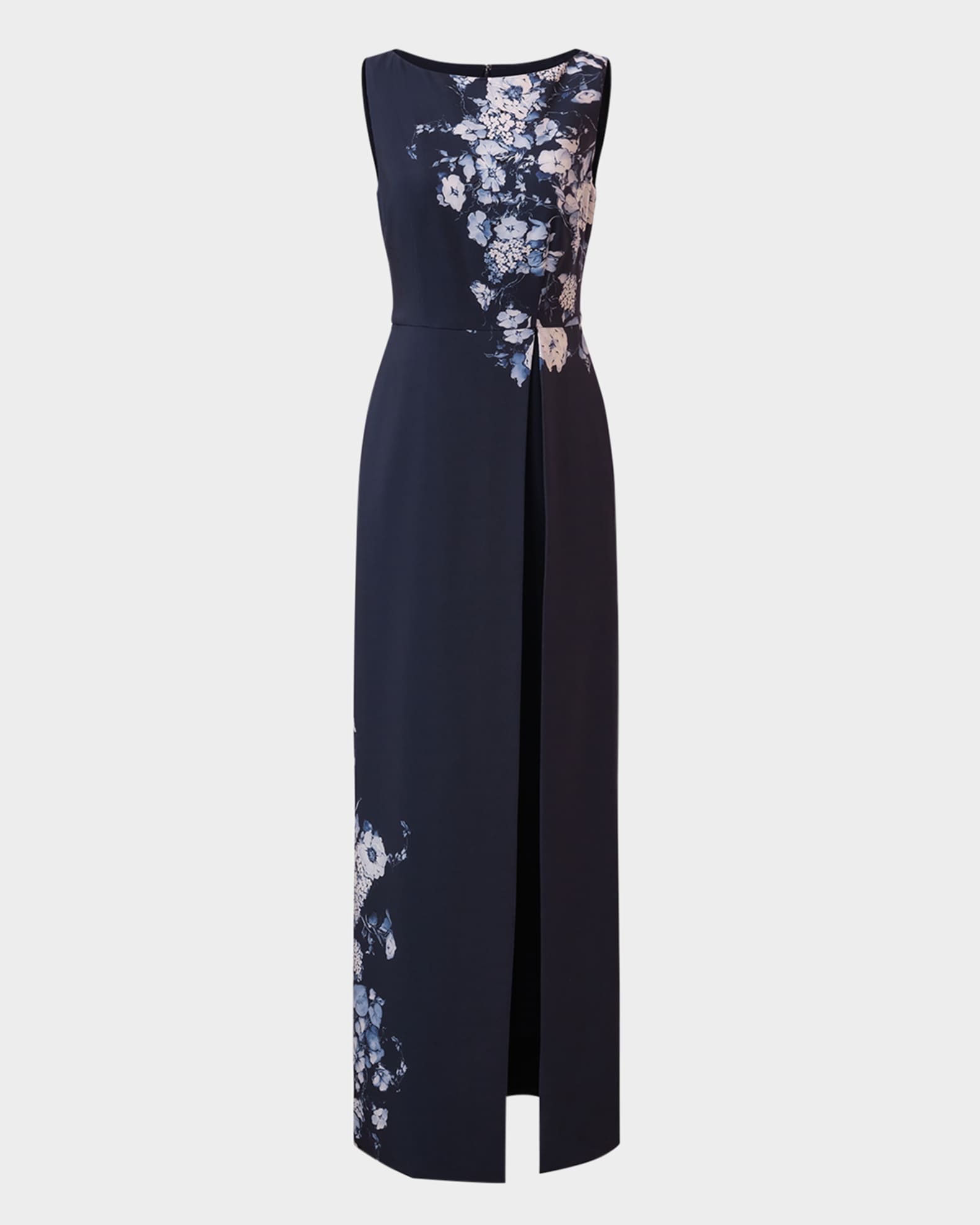 Kay Unger New York Esti Walk Thru Sleeveless Jumpsuit | Neiman Marcus