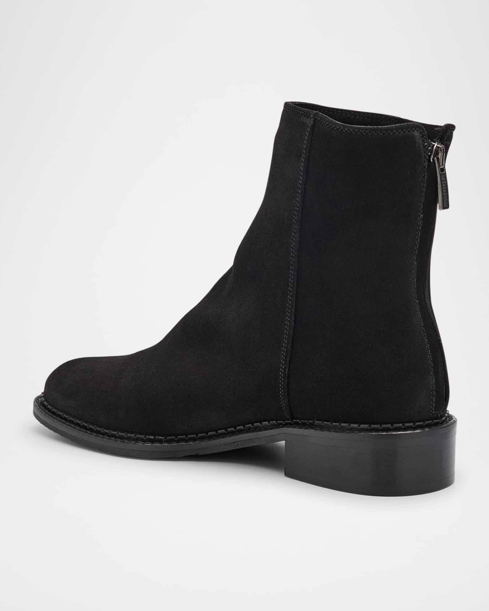 La Canadienne Selina Waterproof Suede Booties | Neiman Marcus