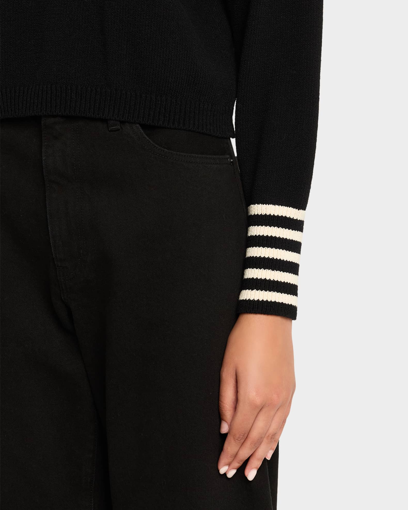FRAME The Sailor Pullover Sweater | Neiman Marcus