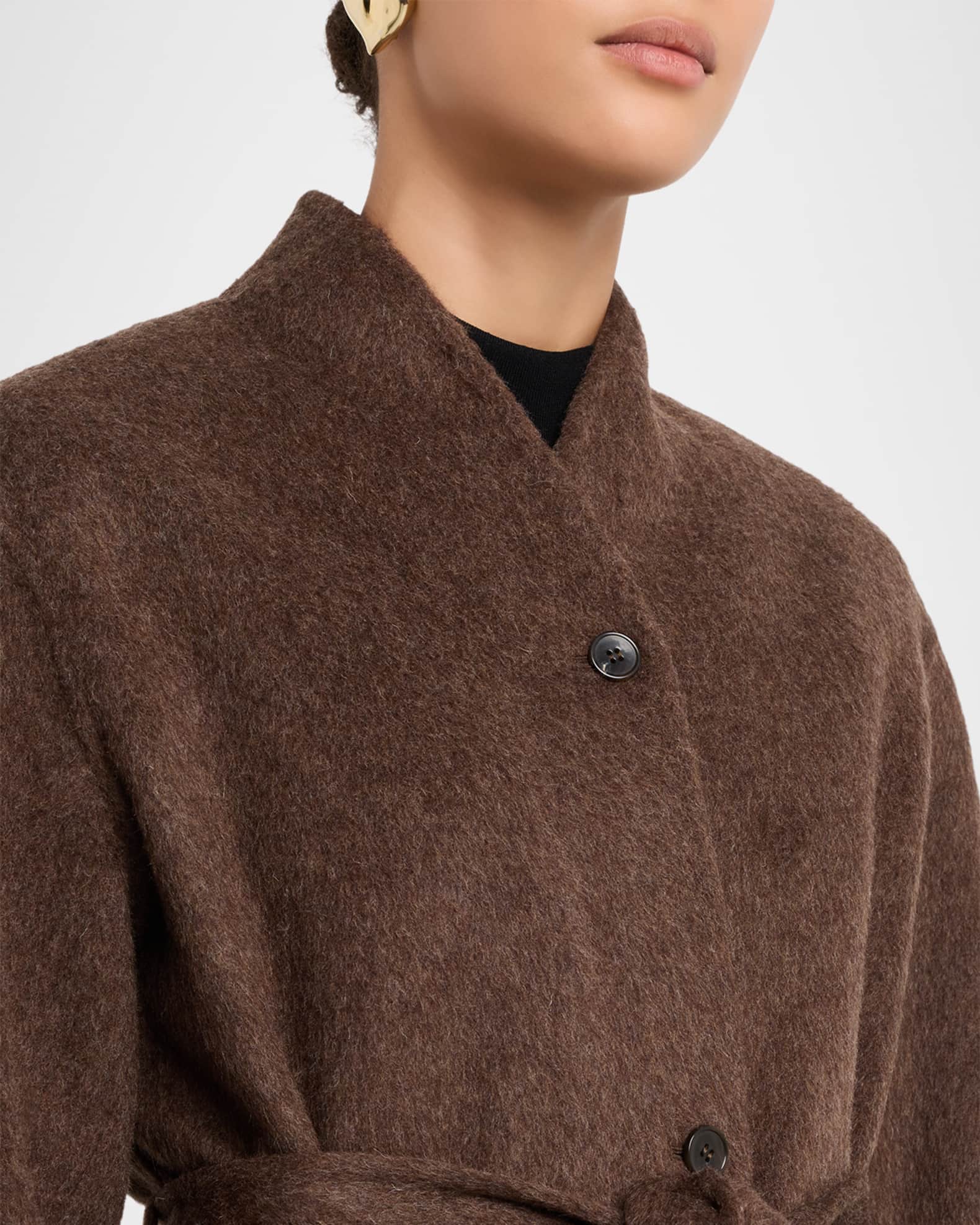 Rails Roland Heavyweight Wool-Blend Coat | Neiman Marcus