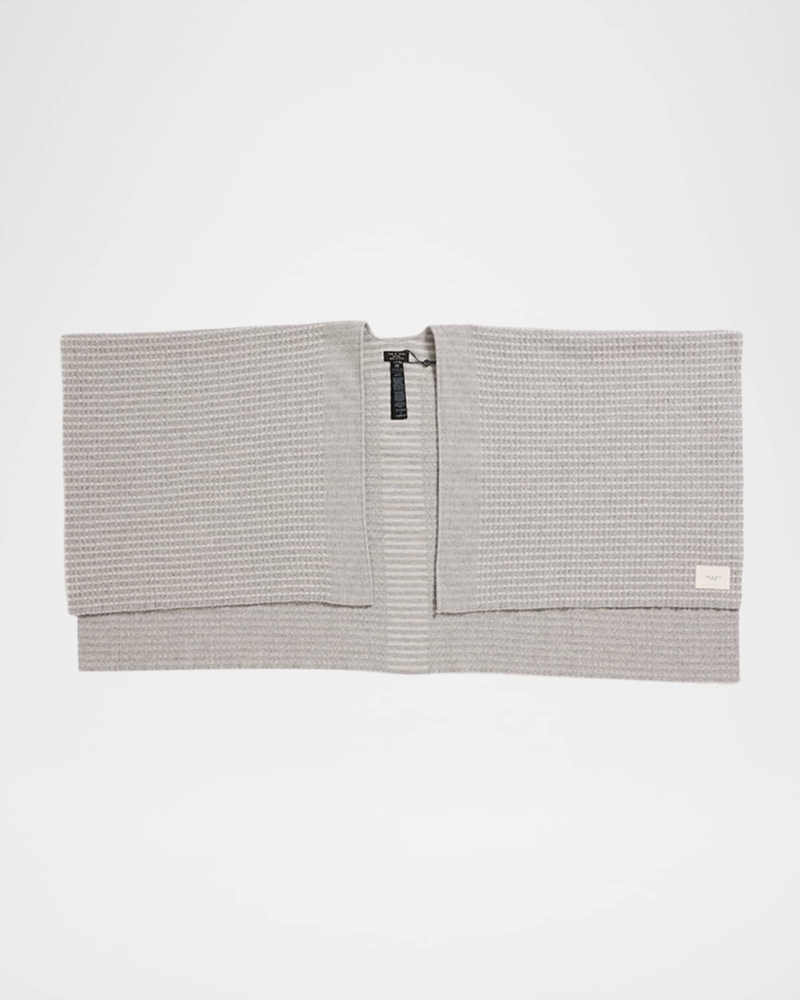 Rag & Bone Joni Waffle-Knit Poncho | Neiman Marcus