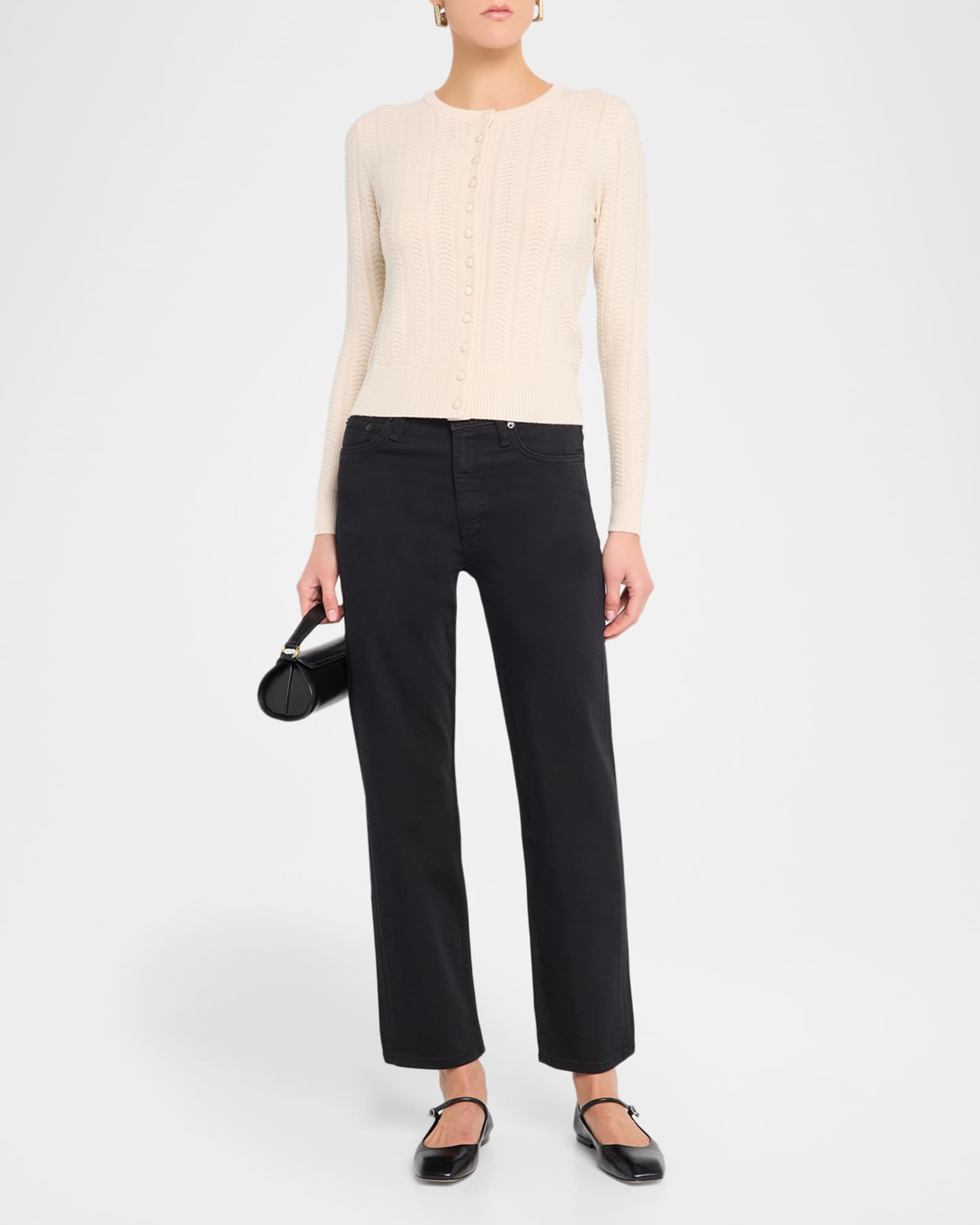 Rag & Bone Francesca Merino Cardigan | Neiman Marcus