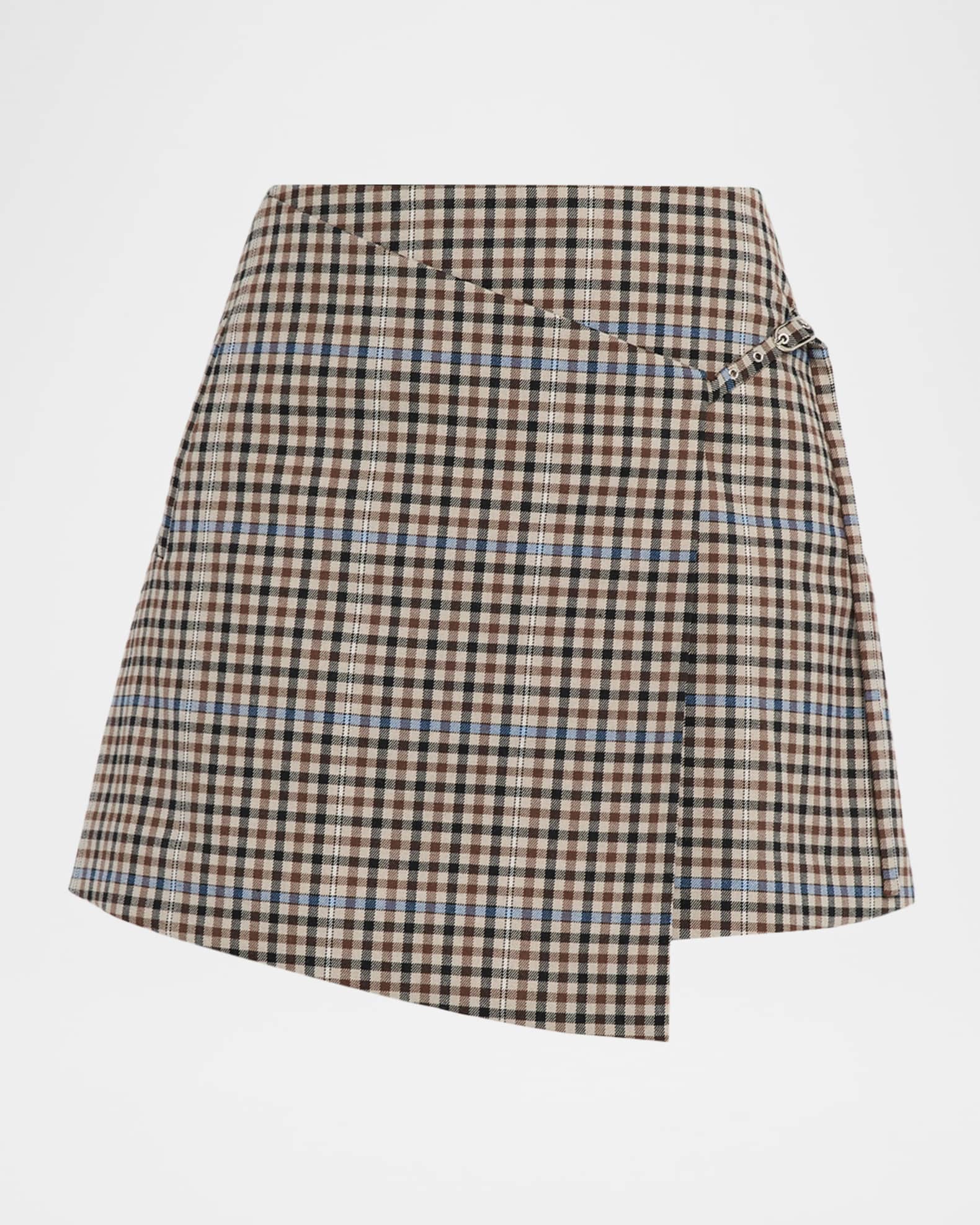 Rails Nial Check Mini Skirt | Neiman Marcus