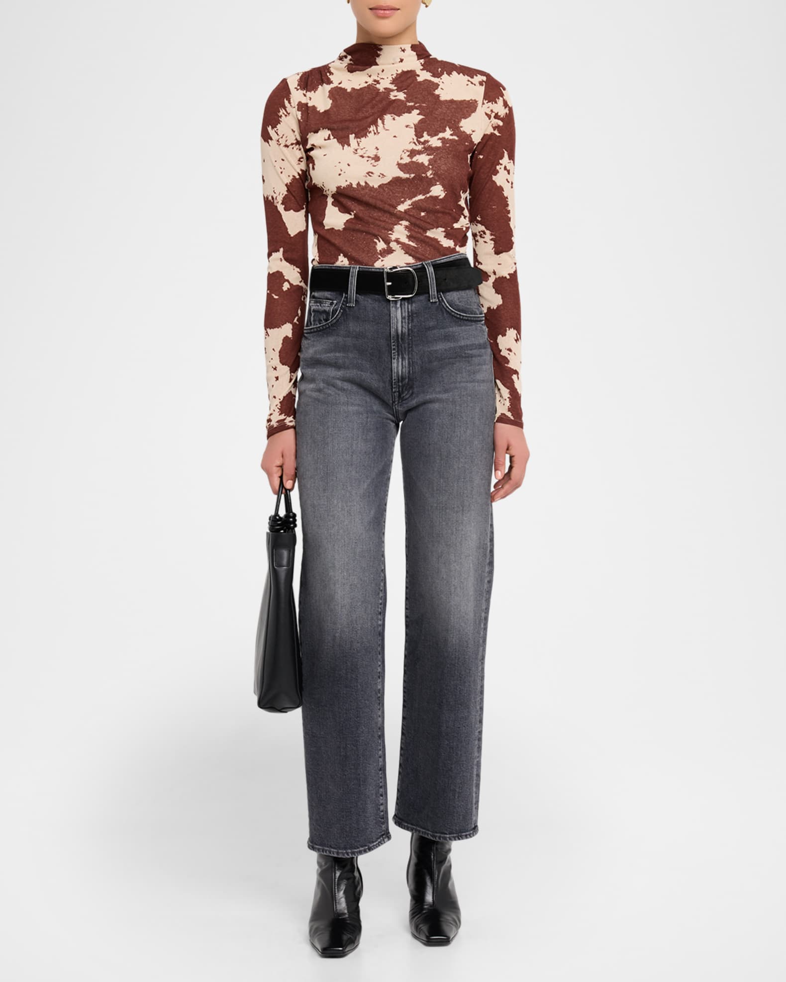 Rails Joelle Draped Mesh Top | Neiman Marcus