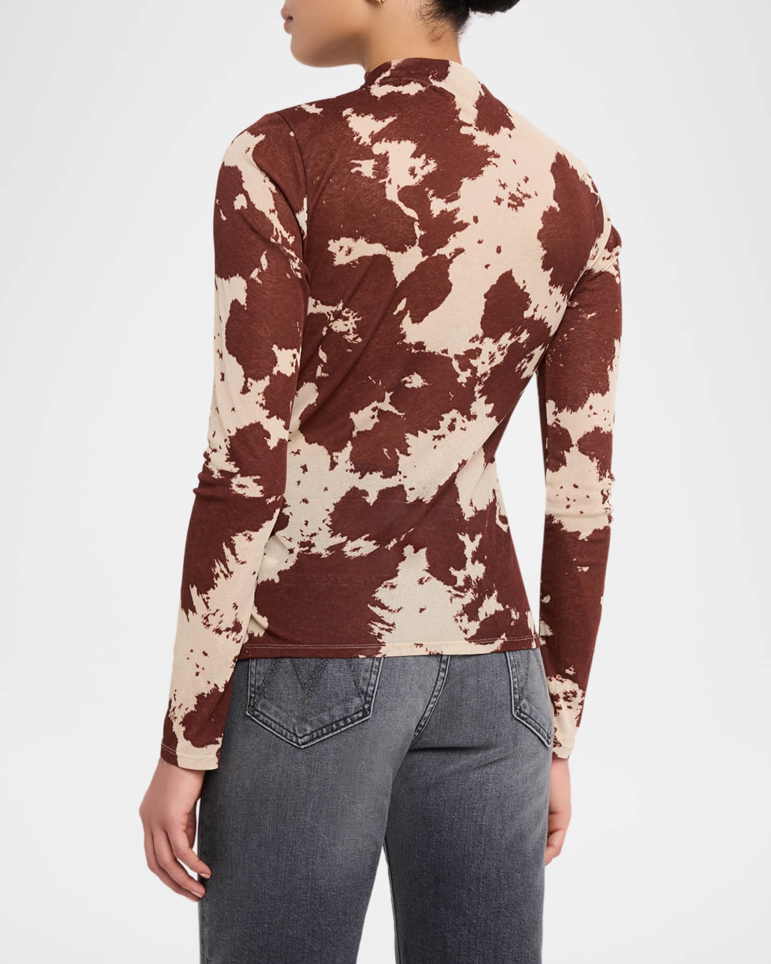 Rails Joelle Draped Mesh Top | Neiman Marcus