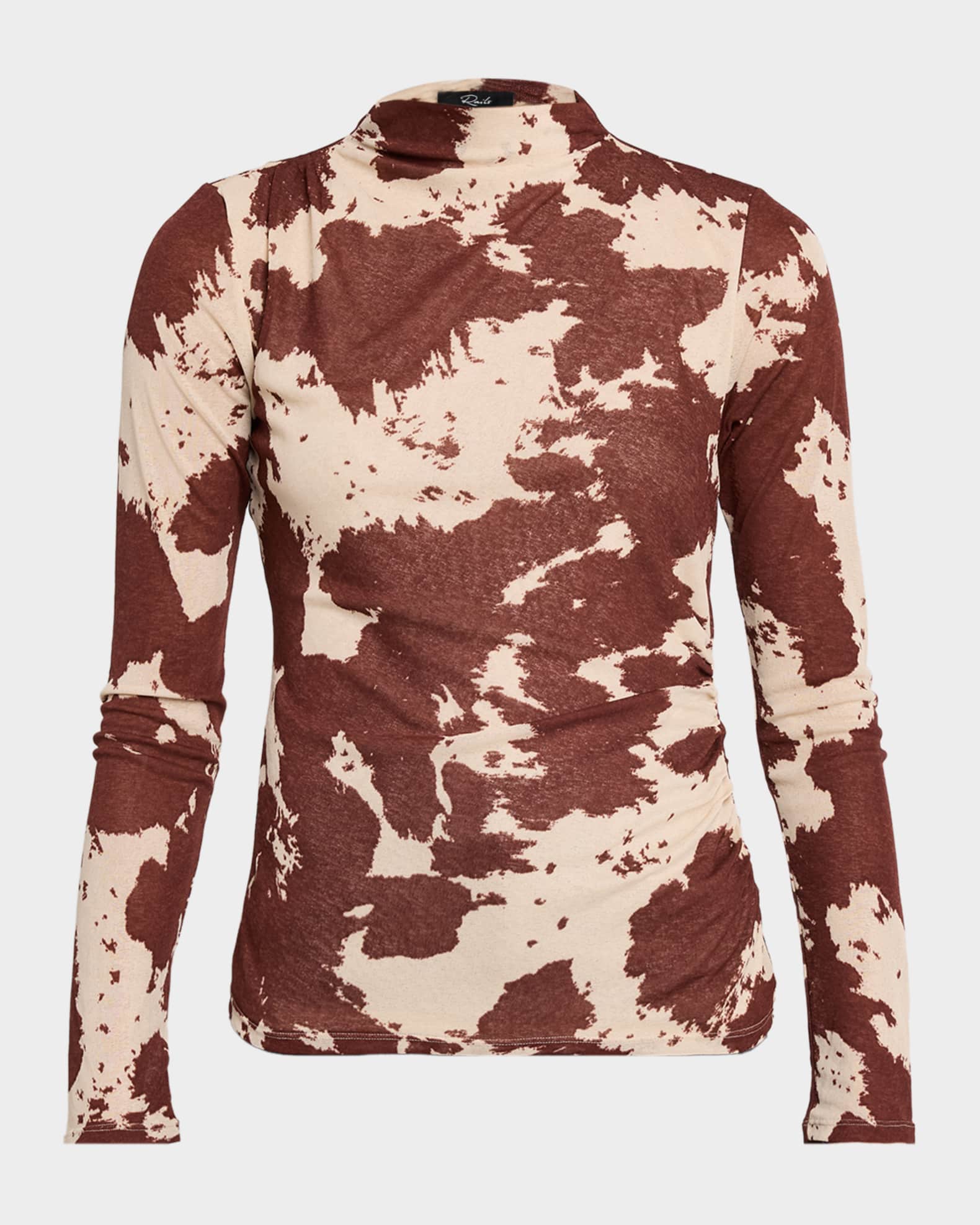 Rails Joelle Draped Mesh Top | Neiman Marcus