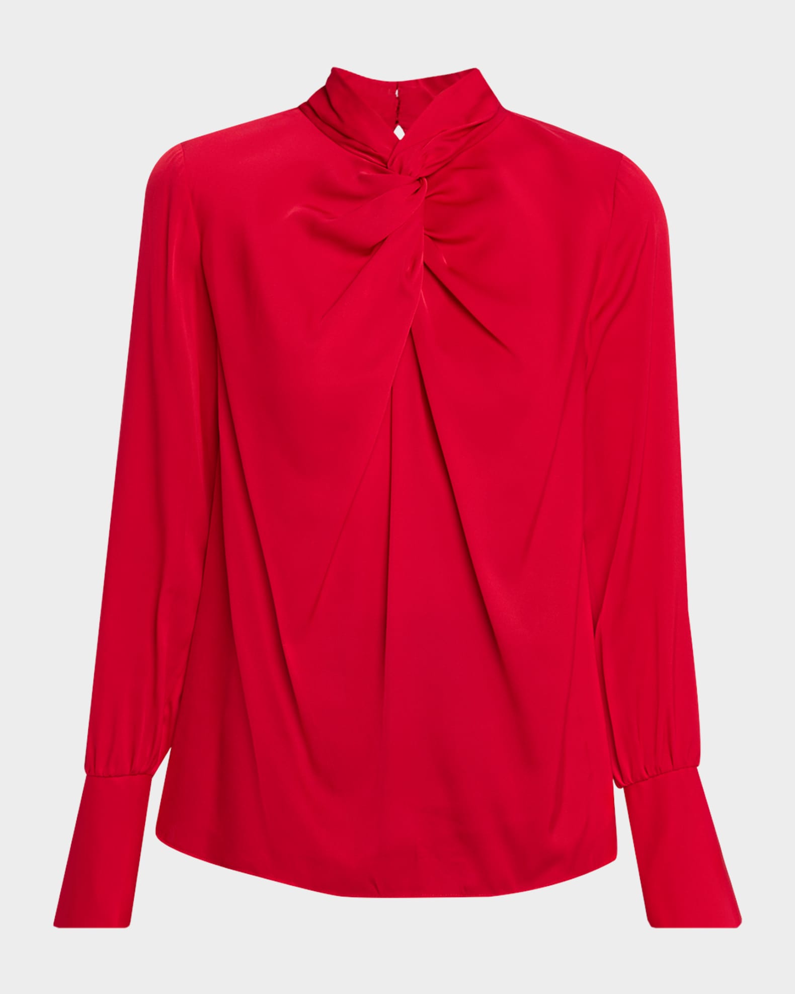 Elie Tahari The Lola Stretch Silk Blouse | Neiman Marcus