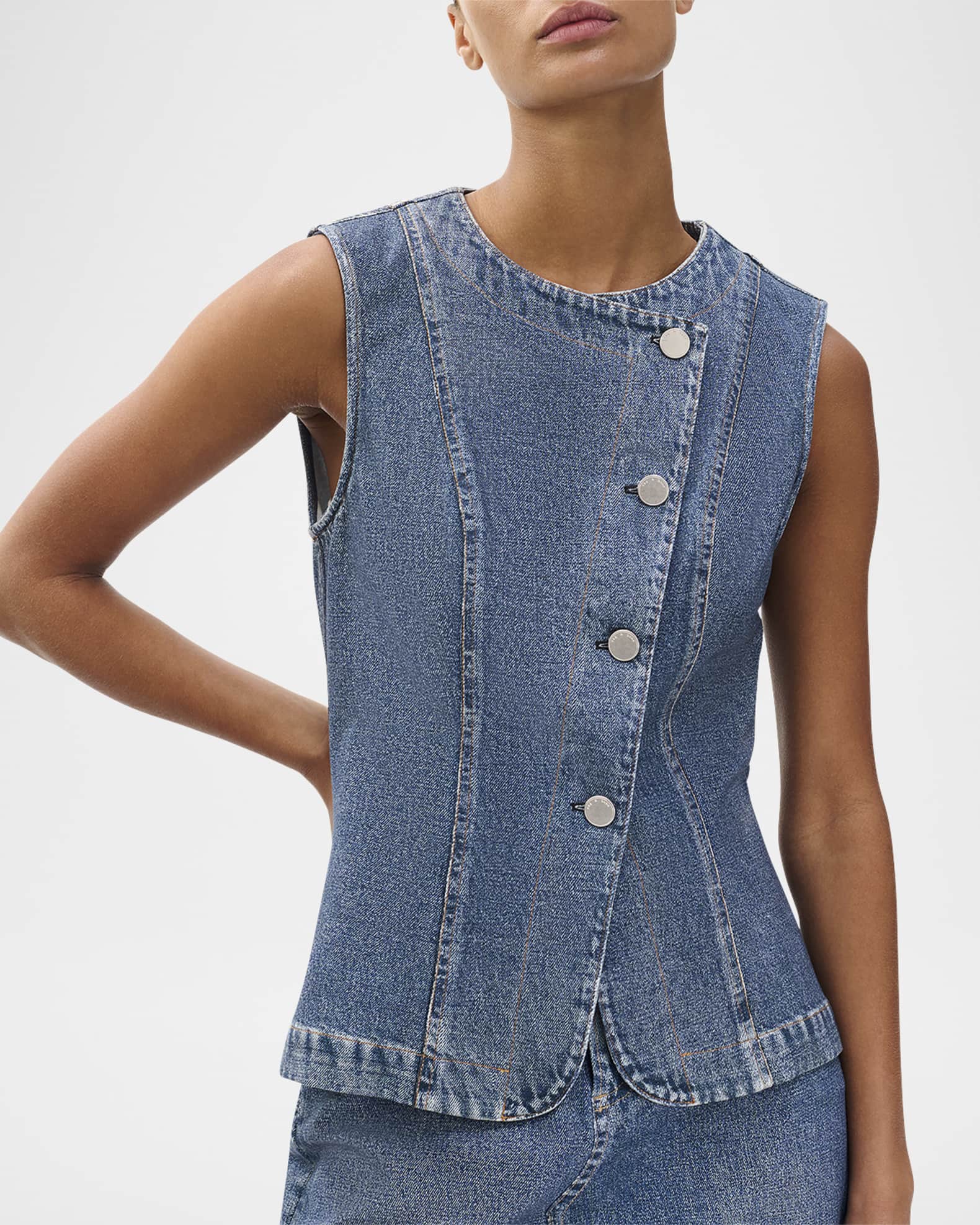 Rag & Bone Miramar Olivia Vest | Neiman Marcus
