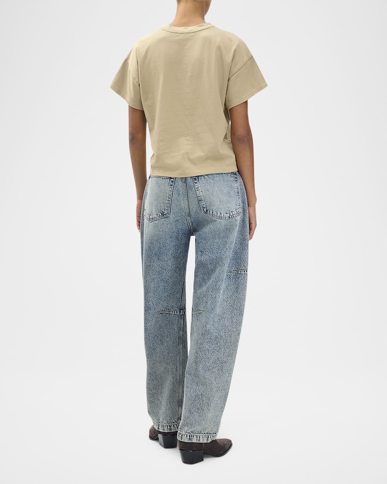 Rag & Bone Kelly Boxy Crewneck Tee | Neiman Marcus