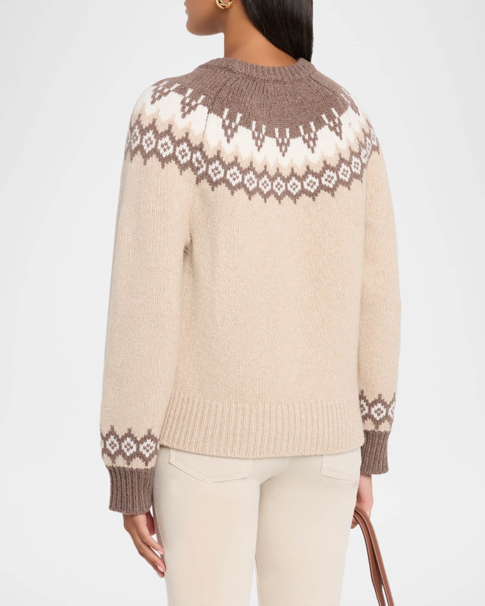 Rag & Bone Beth Fairisle Raglan Sweater | Neiman Marcus