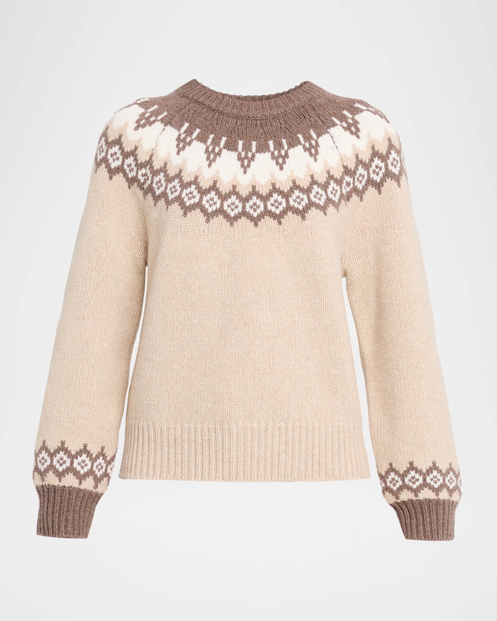 Rag & Bone Beth Fairisle Raglan Sweater | Neiman Marcus