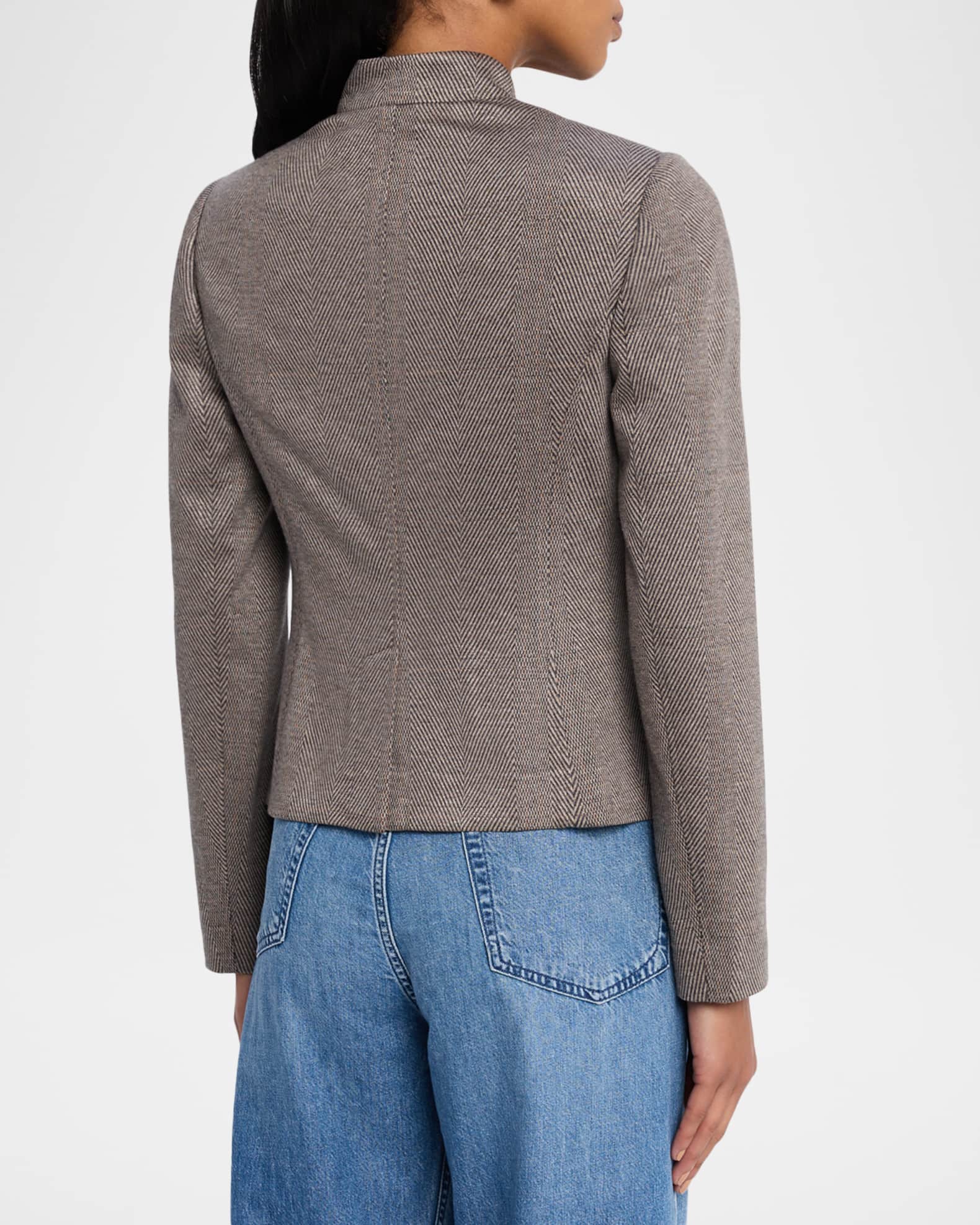 Rag & Bone Mercer Slim Houndstooth Blazer | Neiman Marcus