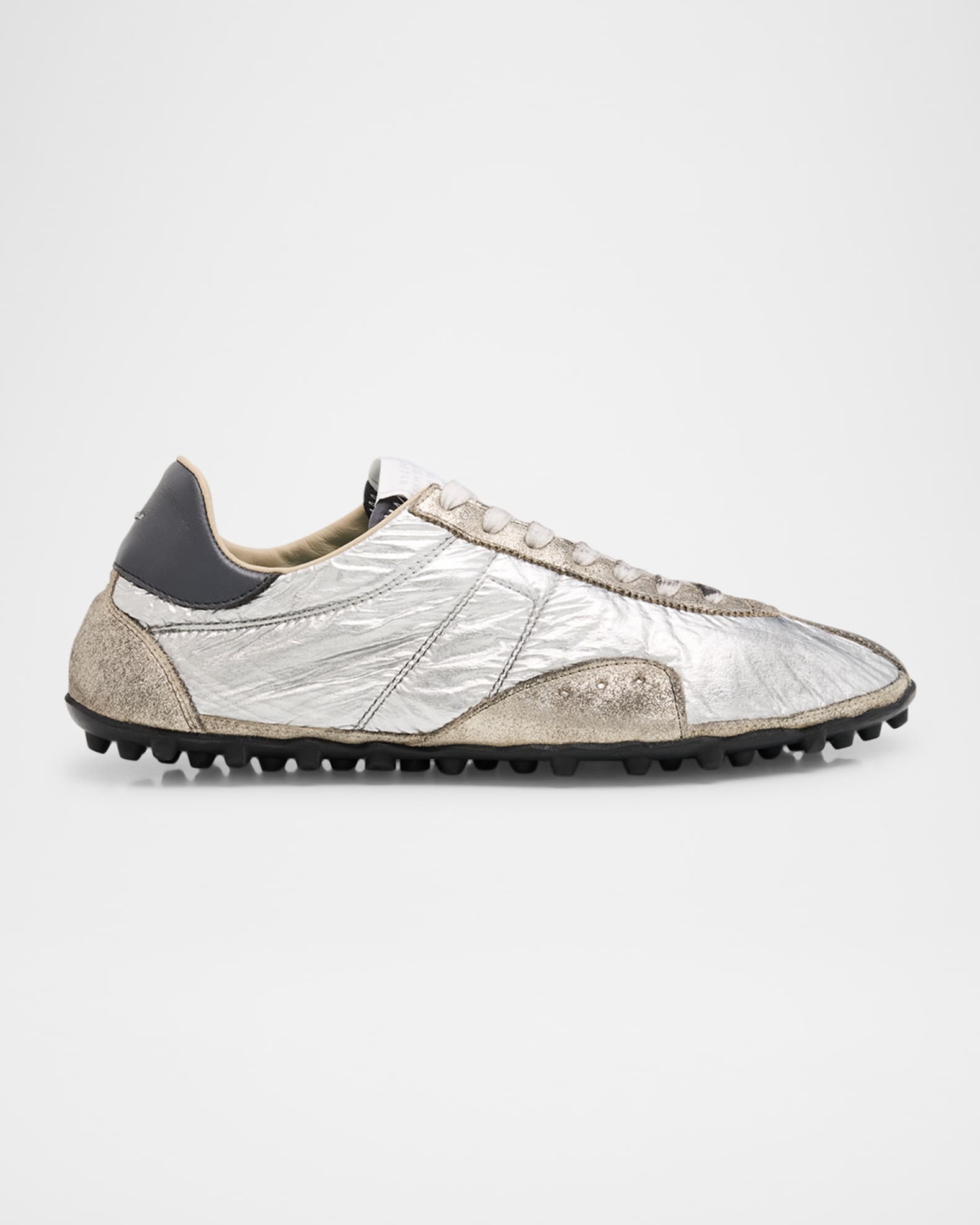 Maison Margiela Sprinters Nylon and Leather Low-Top Sneakers | Neiman ...