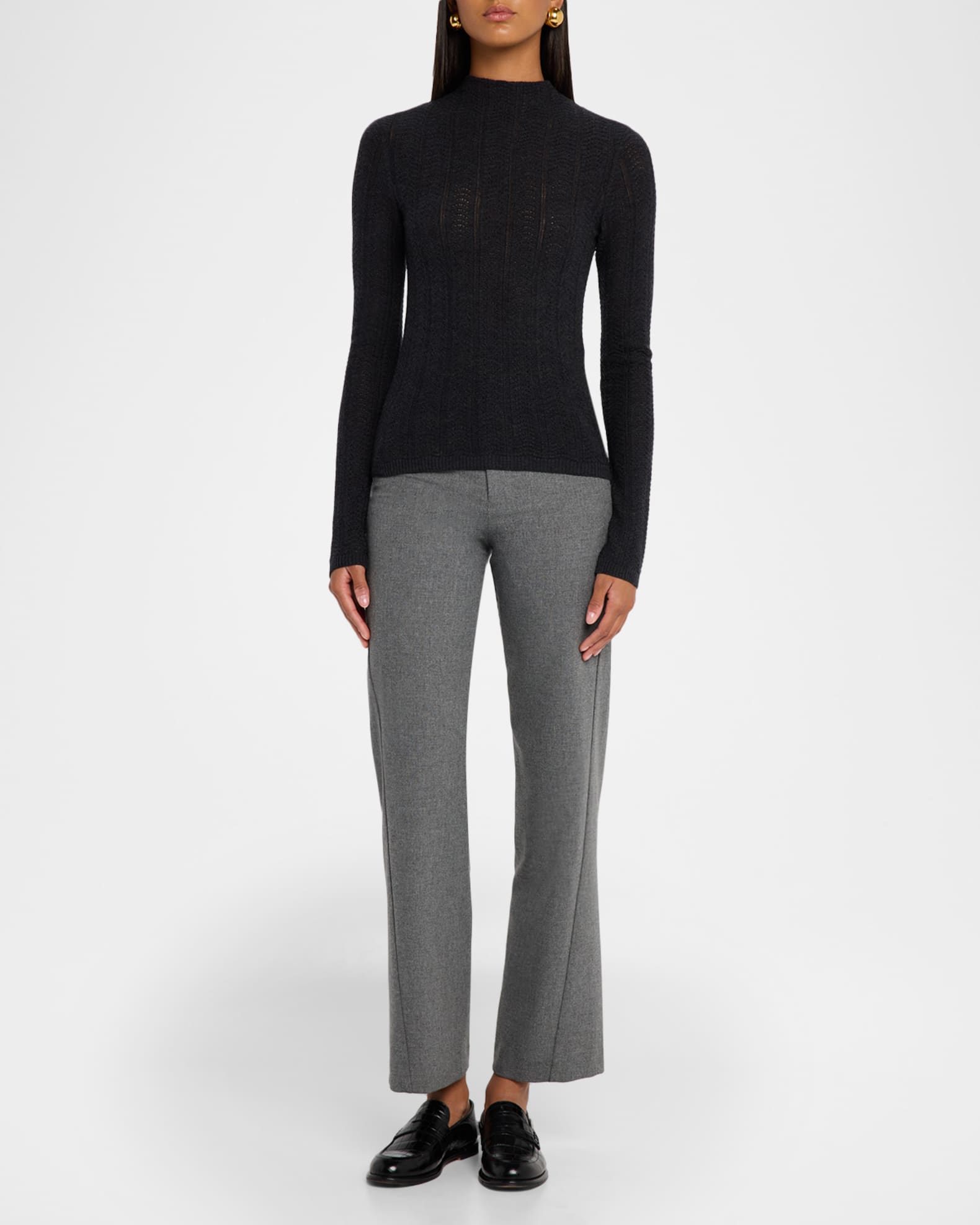 Rag & Bone Francesca Merino Wool Turtleneck | Neiman Marcus
