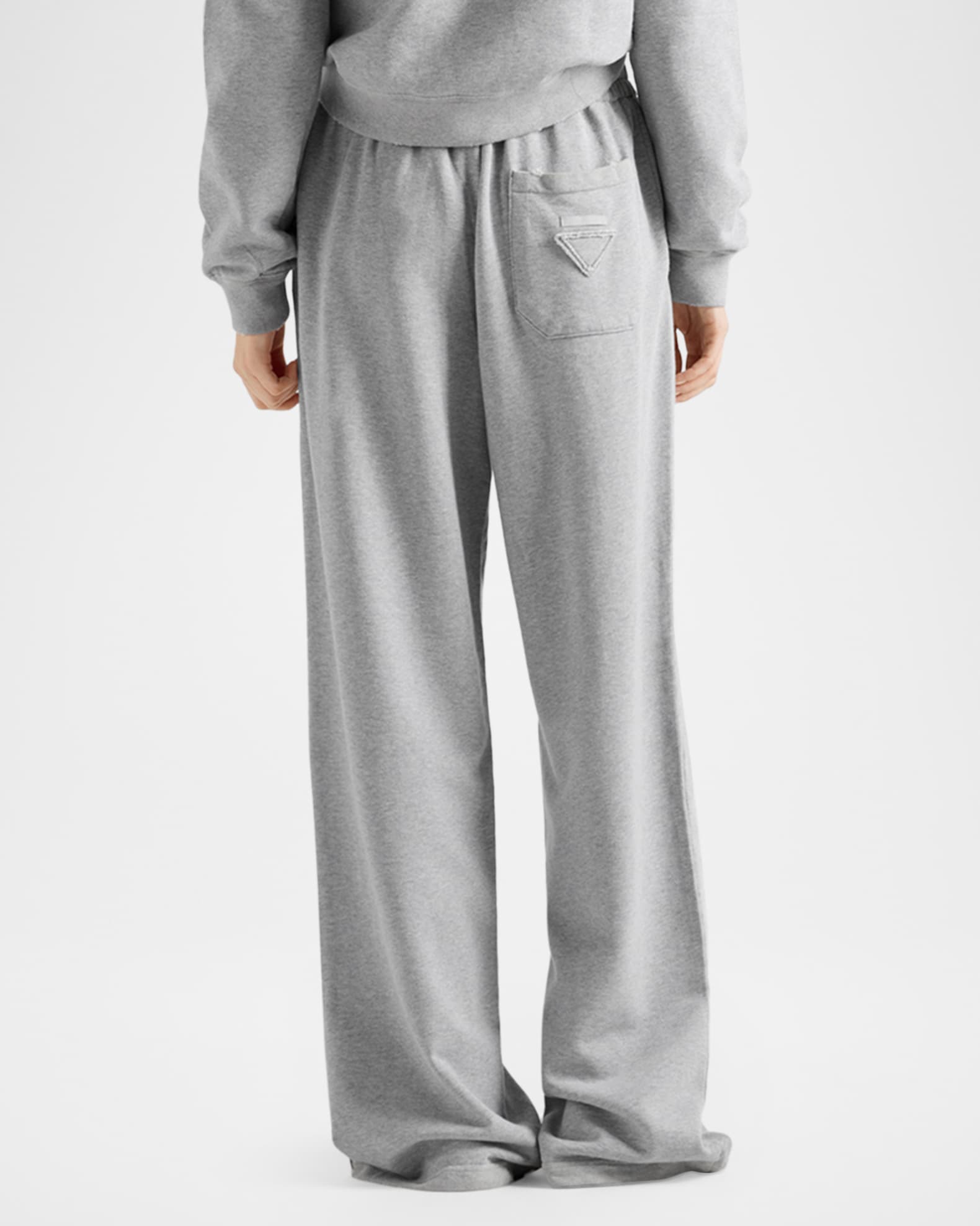 Prada Cotton Fleece Joggers | Neiman Marcus