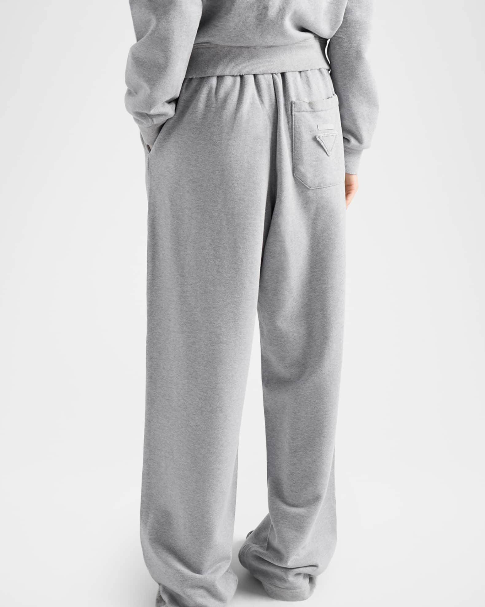 Prada Cotton Fleece Joggers | Neiman Marcus
