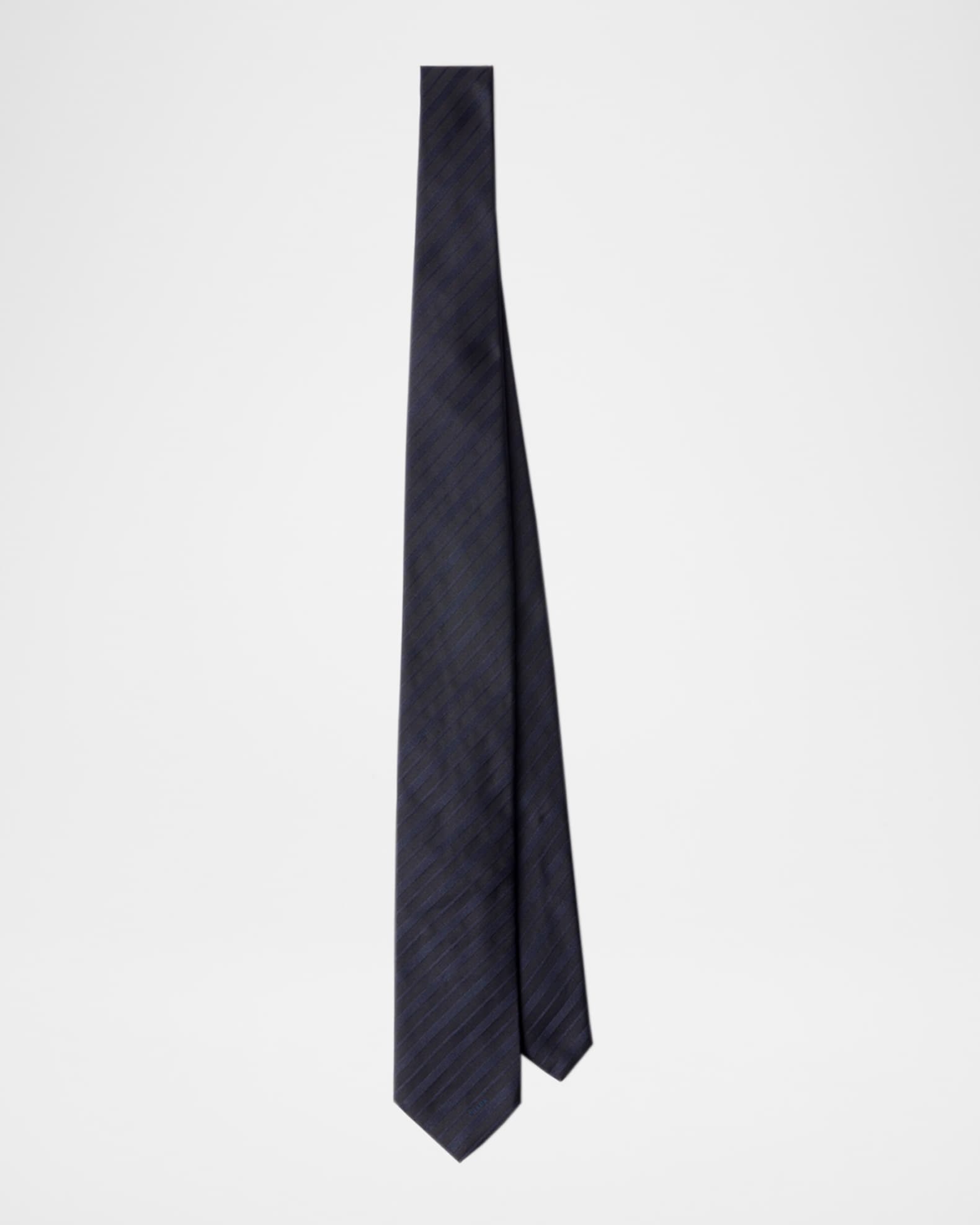Prada Men's Regimental Stripe Silk Tie | Neiman Marcus