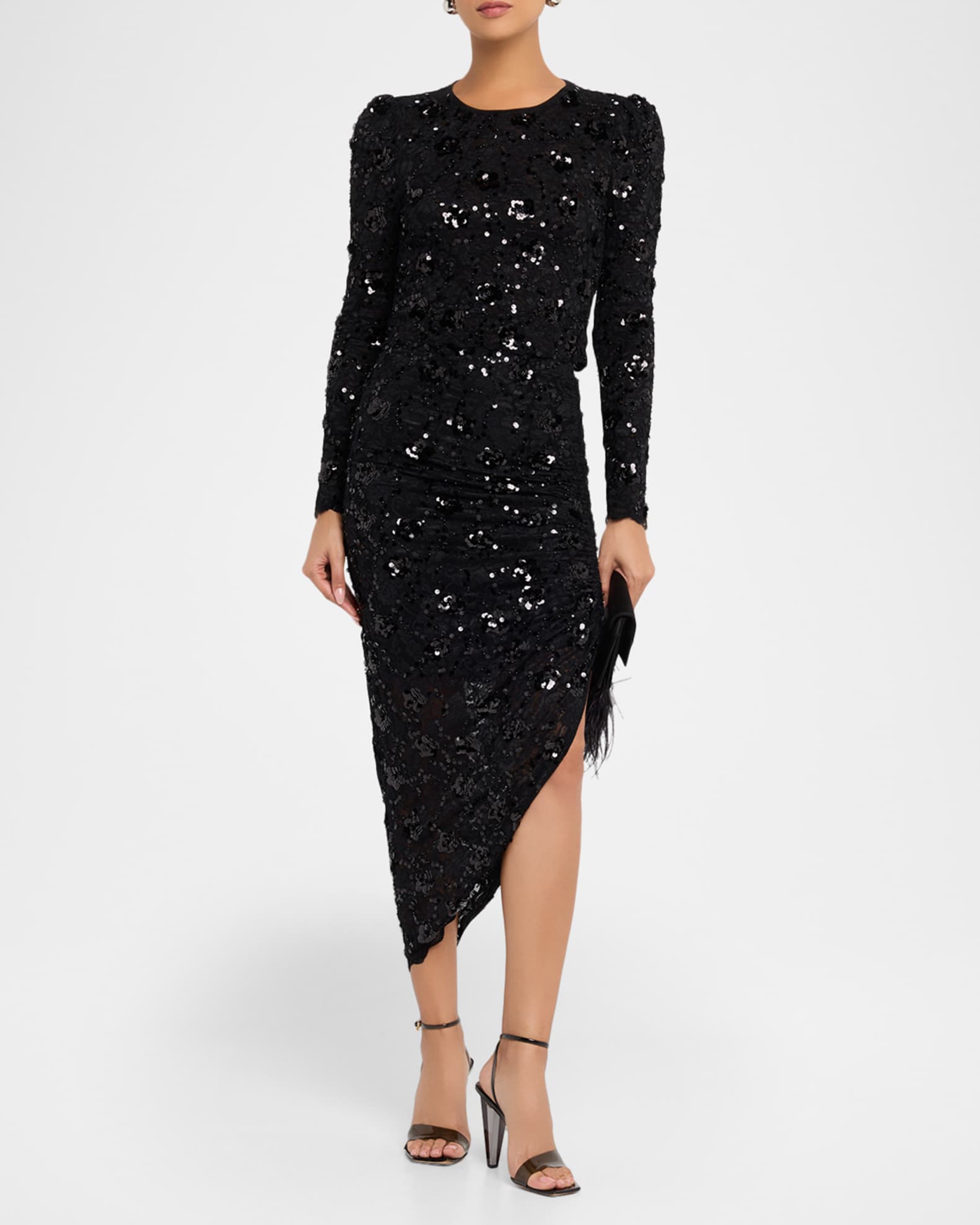 Sequined Lace Collection | Neiman Marcus