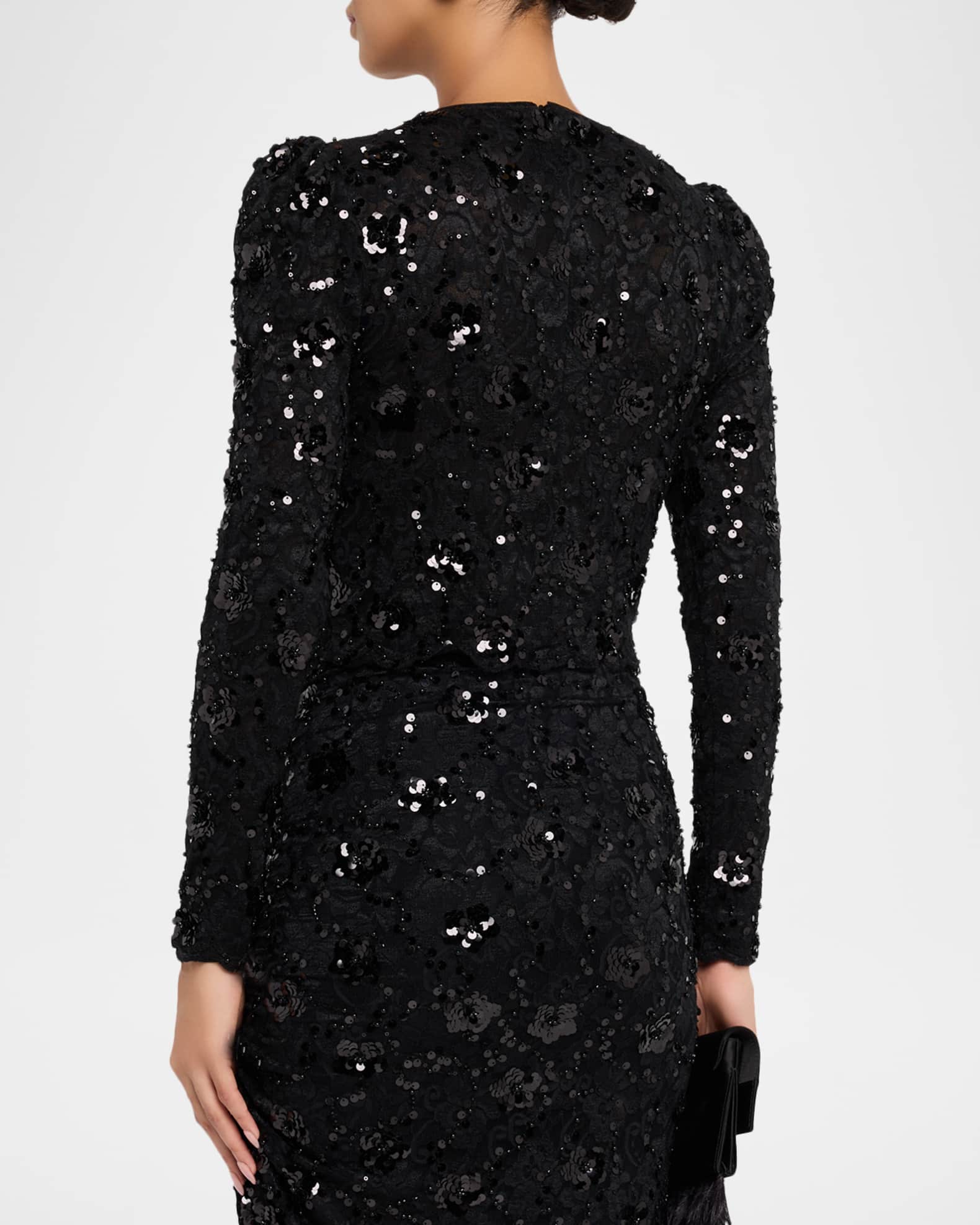Sequined Lace Collection | Neiman Marcus
