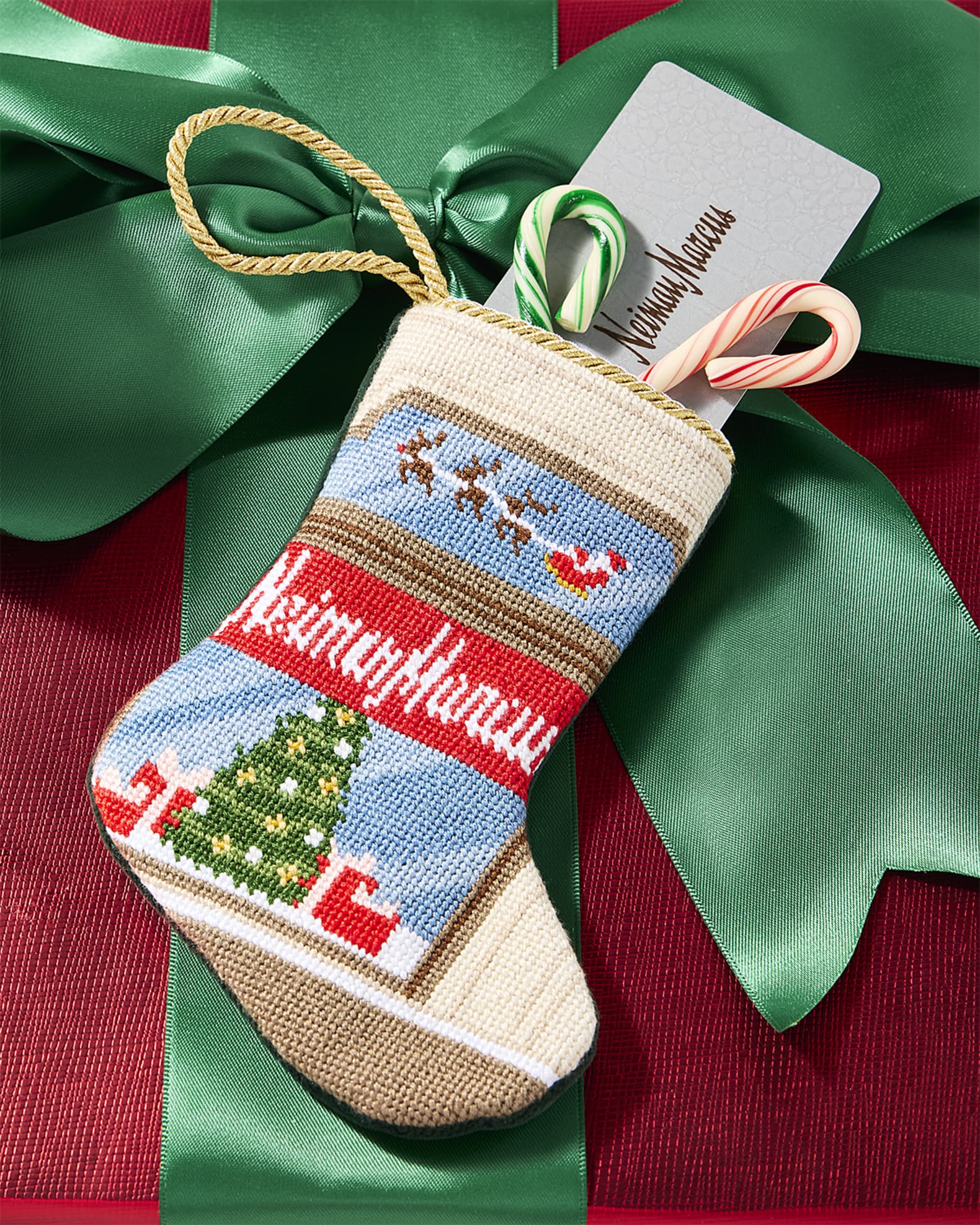 Bauble Stockings x Sainty Nelsen "Downtown" Mini Bauble Stocking ...