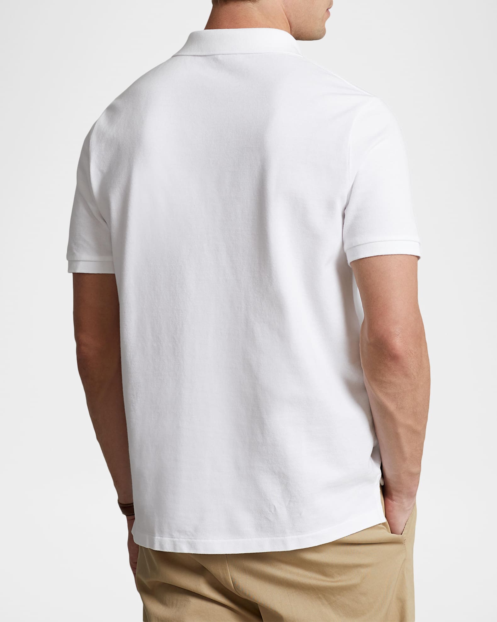 Polo Ralph Lauren Men's Classic Fit Mesh Polo Shirt | Neiman Marcus