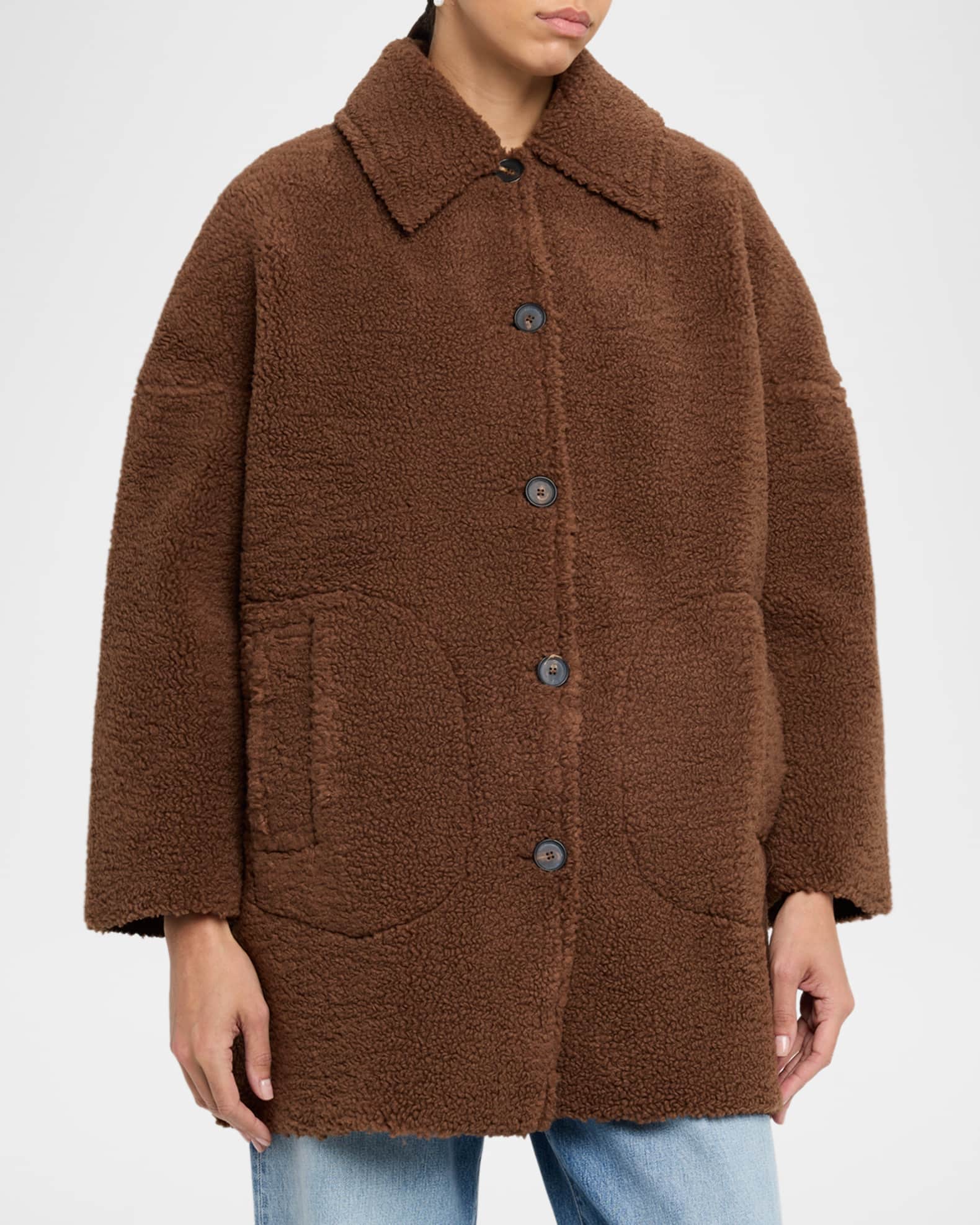 The Great The Plush Car Coat | Neiman Marcus