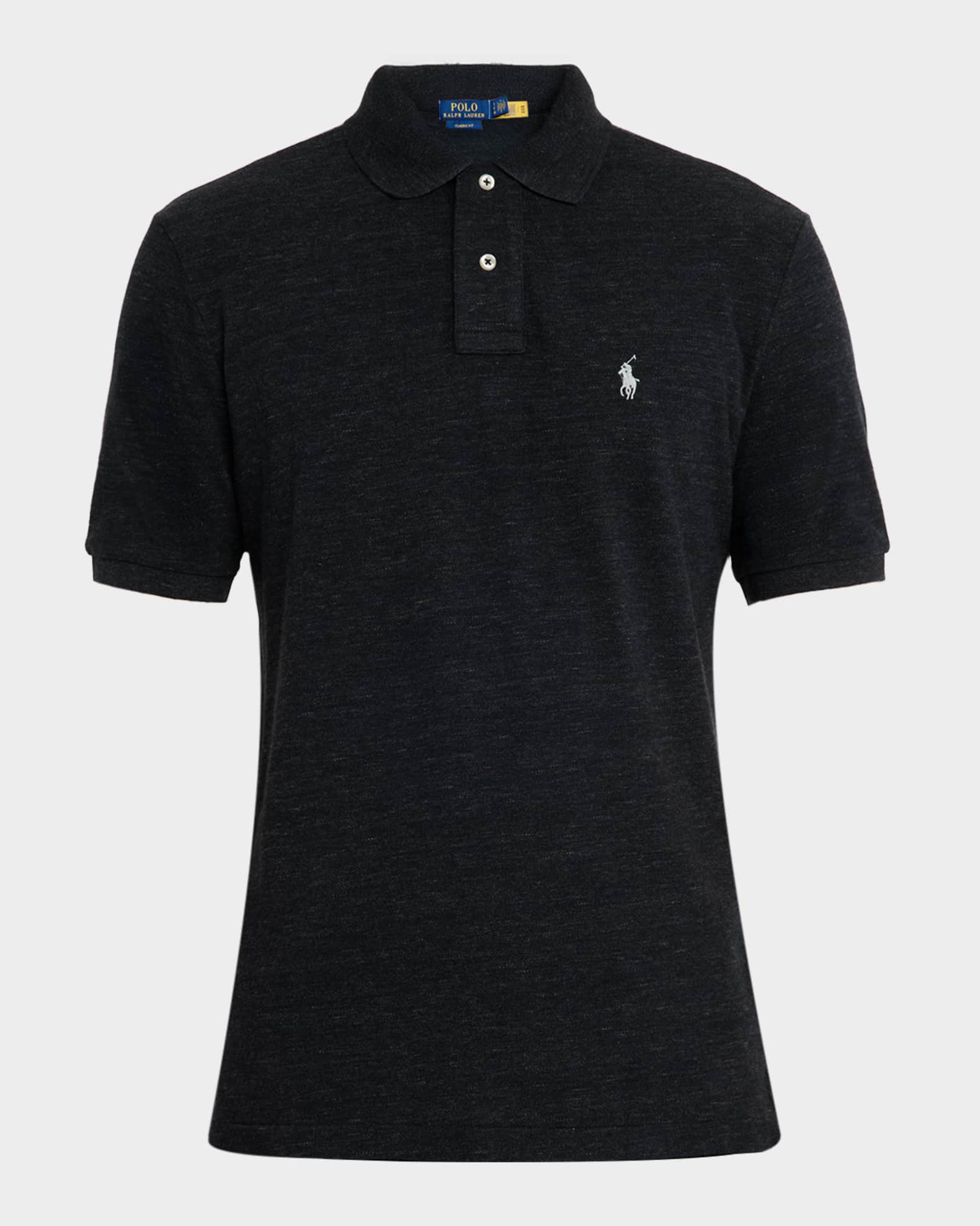 Men's The Iconic Mesh Classic-Fit Polo Shirt | Neiman Marcus