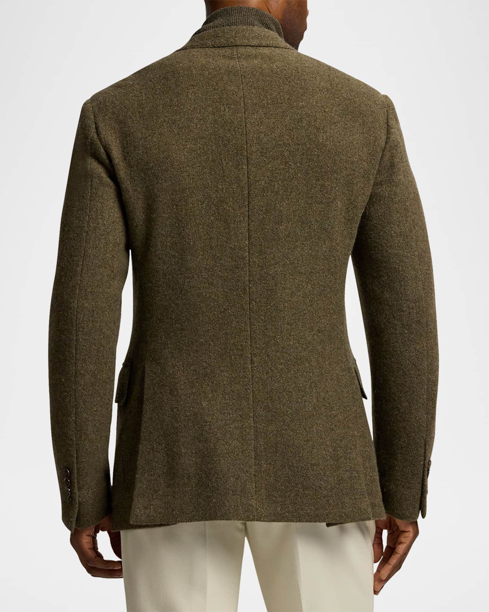 Ralph Lauren Purple Label Men's Brushed Cashmere Twill Blazer | Neiman ...