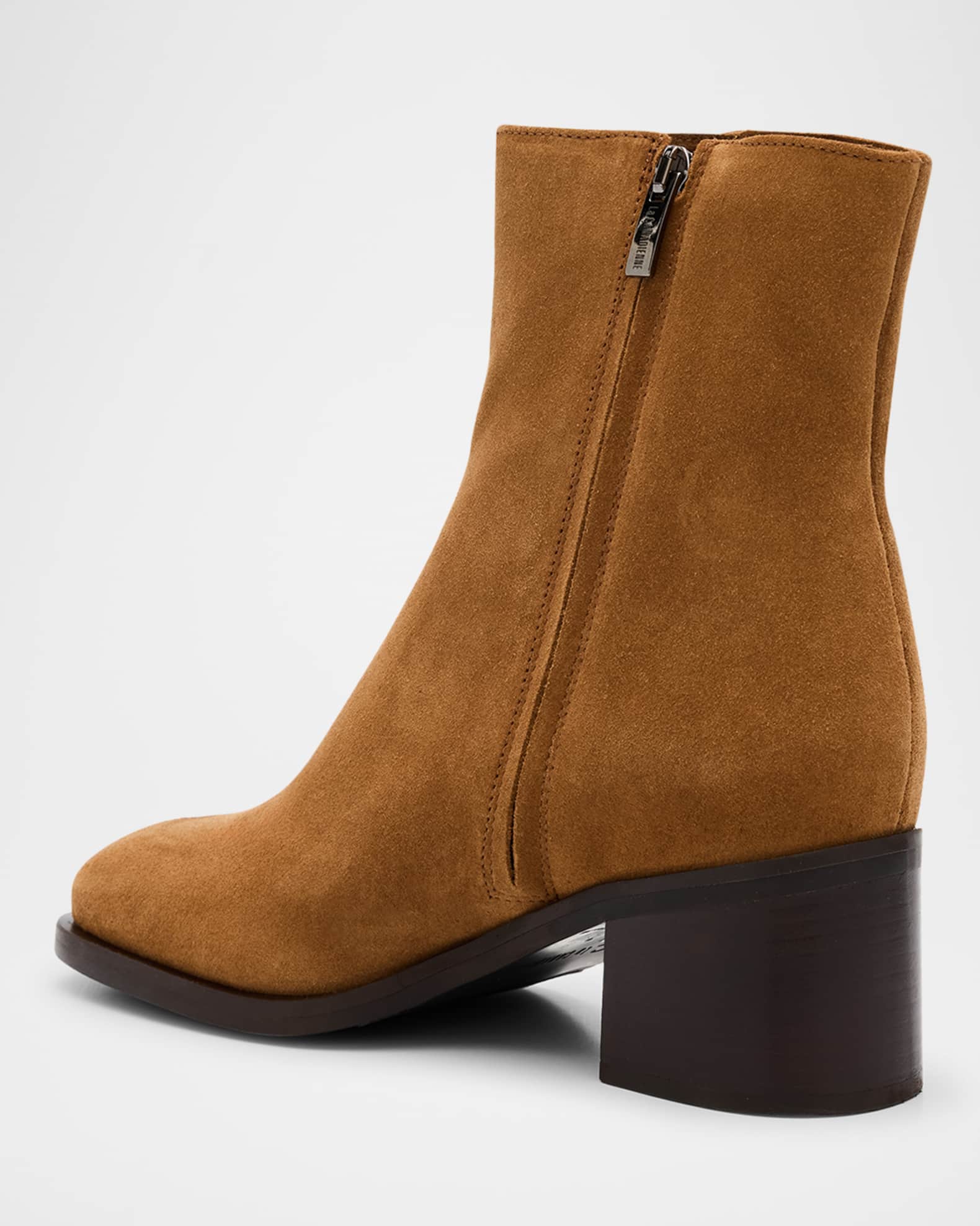 La Canadienne Julie Waterproof Suede Booties | Neiman Marcus