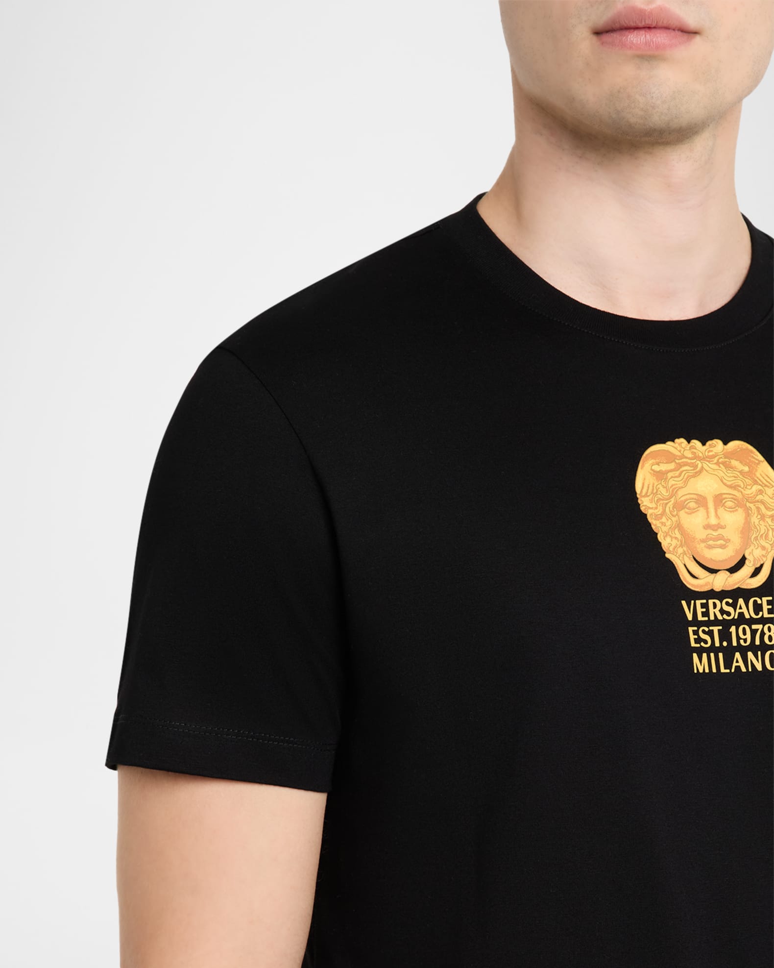 Versace Men's Hall of Statues Graphic T-Shirt | Neiman Marcus