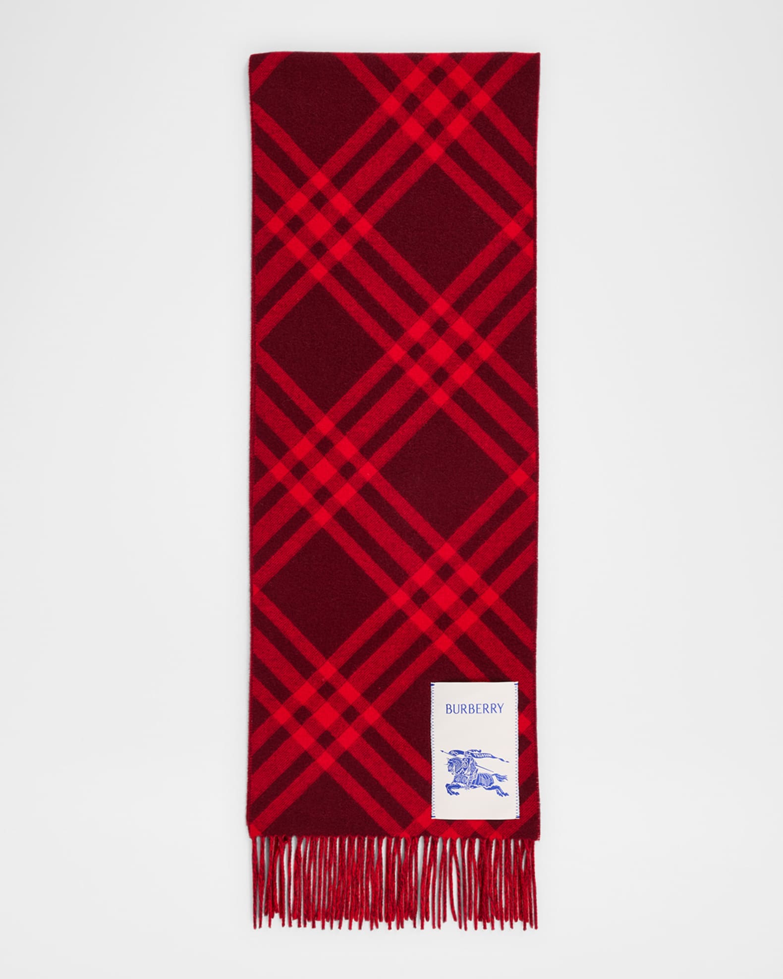 burberry pattern red