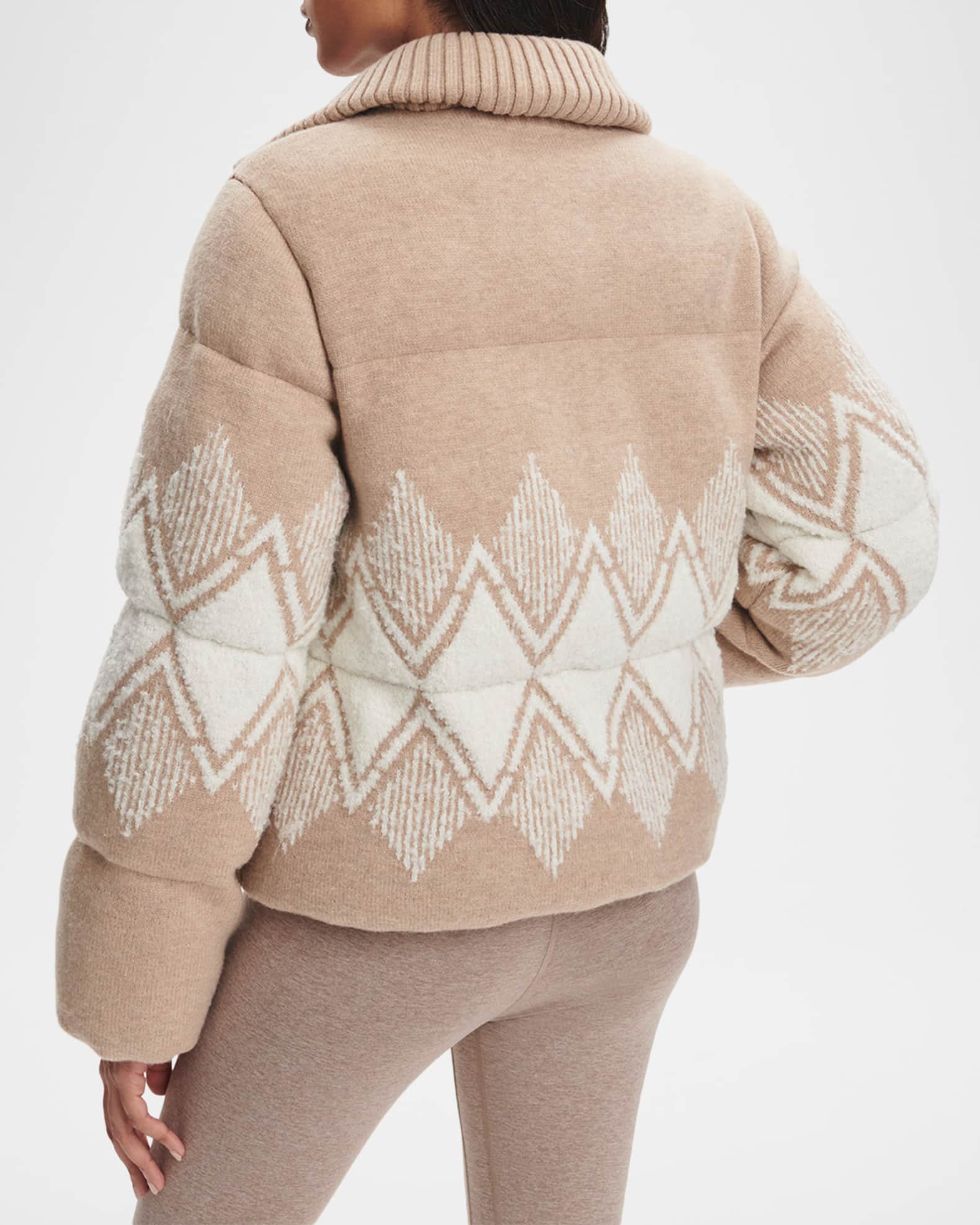 Varley Belinda Knit Puffer Jacket | Neiman Marcus