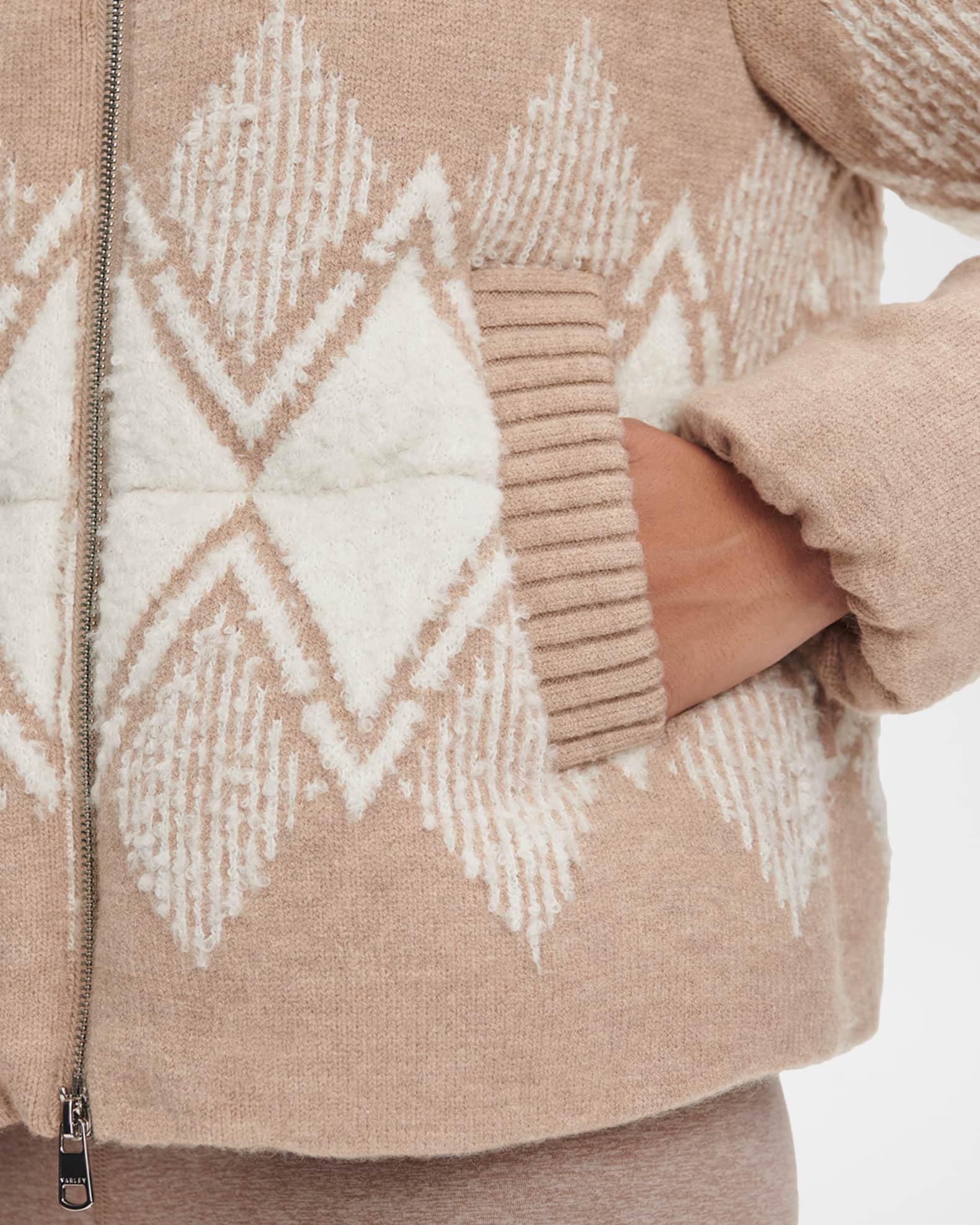 Varley Belinda Knit Puffer Jacket | Neiman Marcus